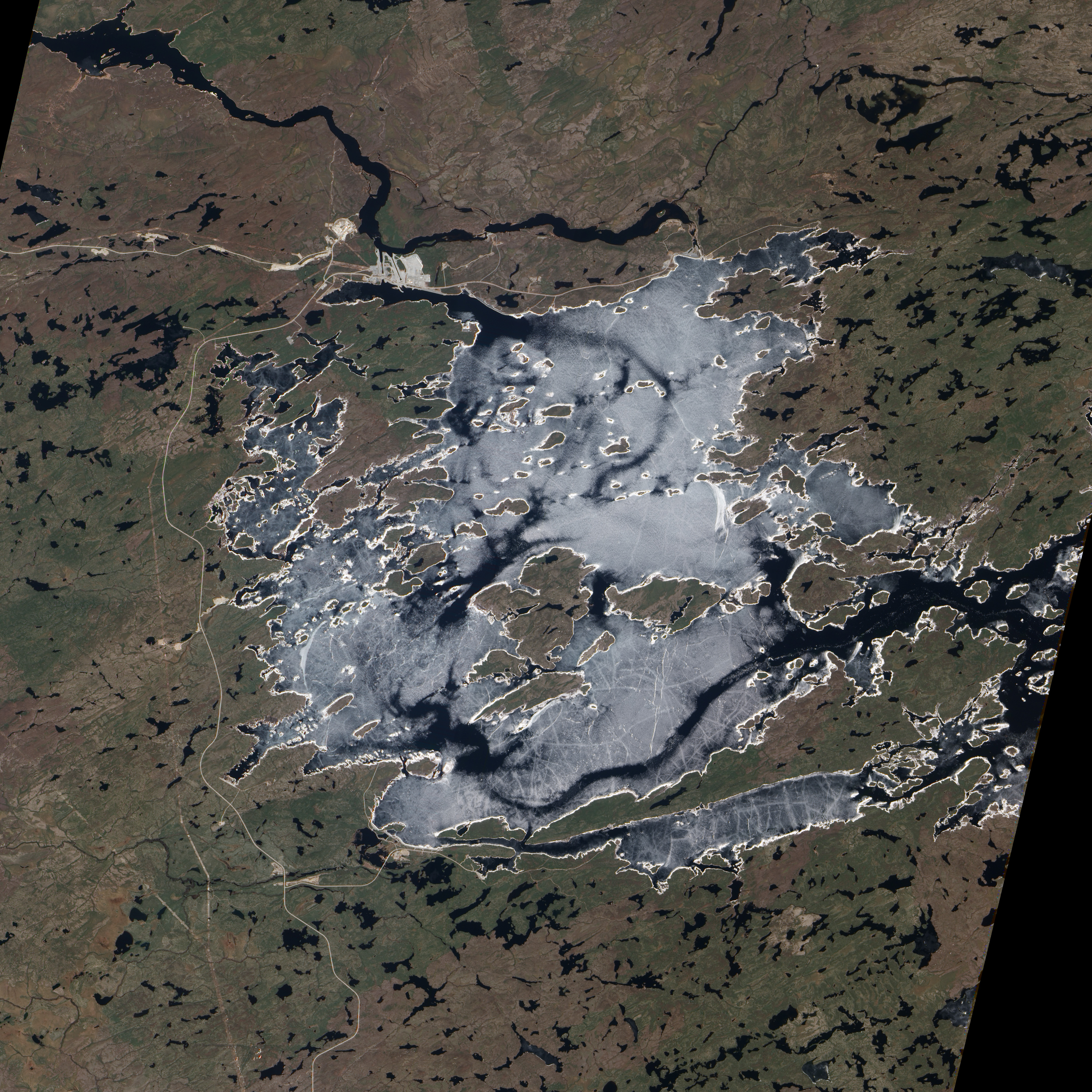 Eastmain Reservoir, Quebec - NASA Science