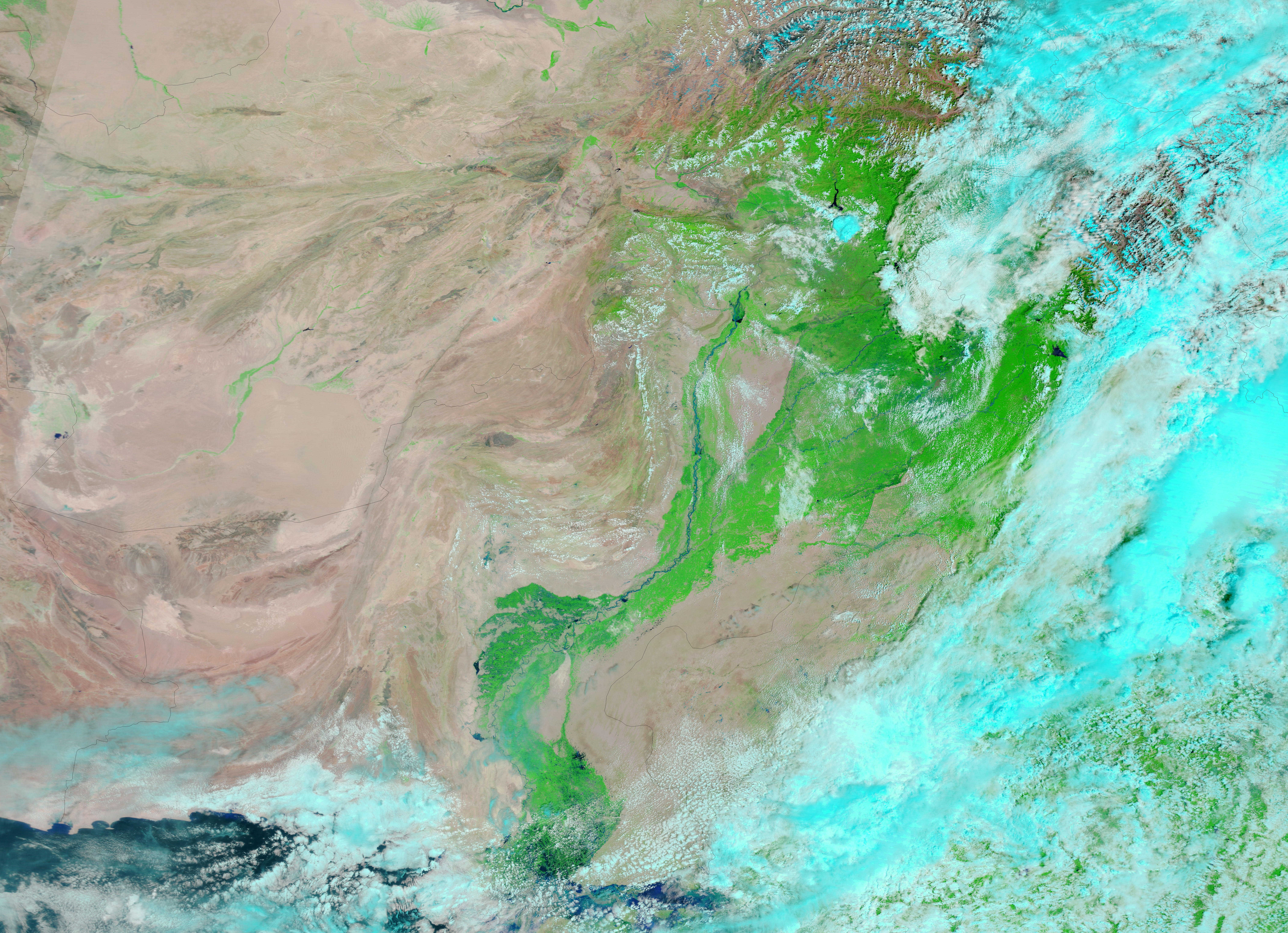 Flooding in Pakistan - NASA Science