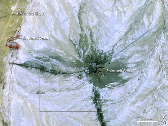 Shiprock Formation, New Mexico - NASA Science