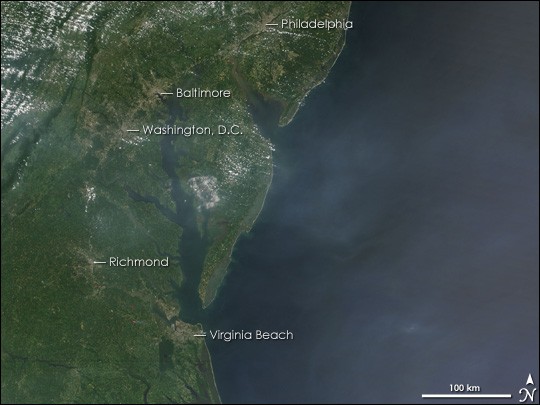 Haze over the Eastern United States - NASA Science