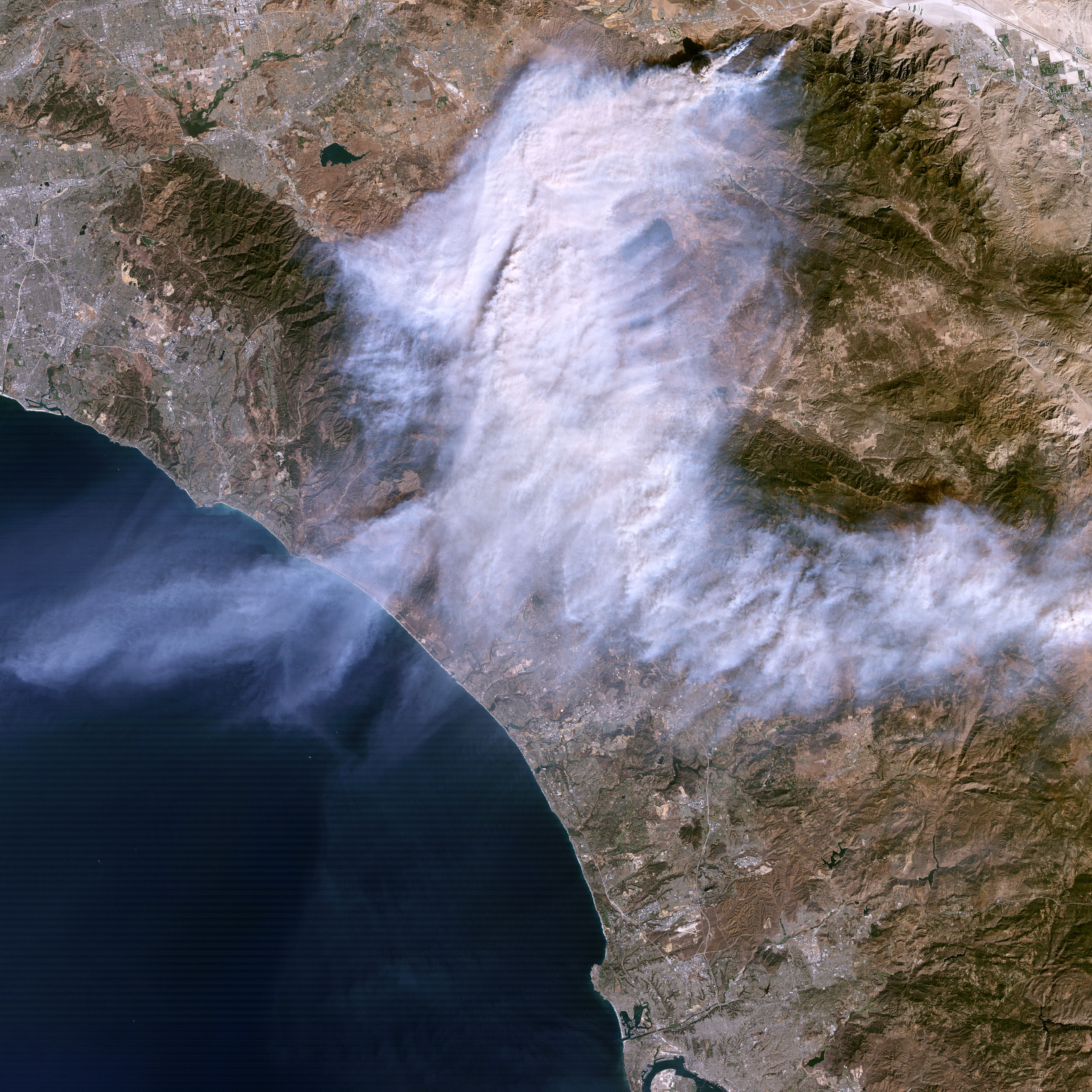 Esperanza Fire in California - NASA Science