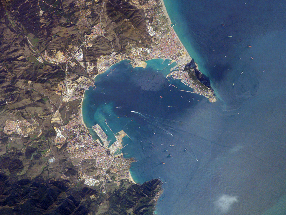 Gibraltar Bay, Western Mediterranean Sea - NASA Science