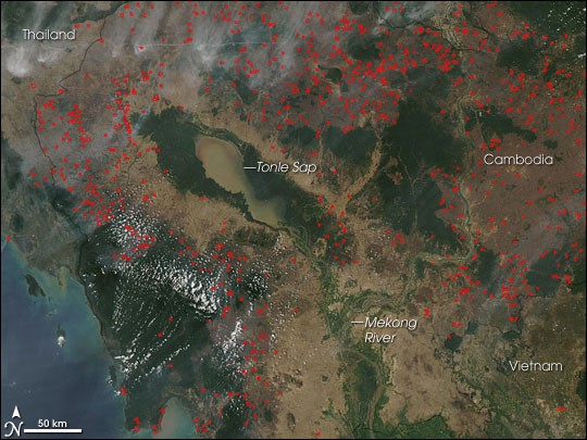Fires in Southeast Asia - NASA Science