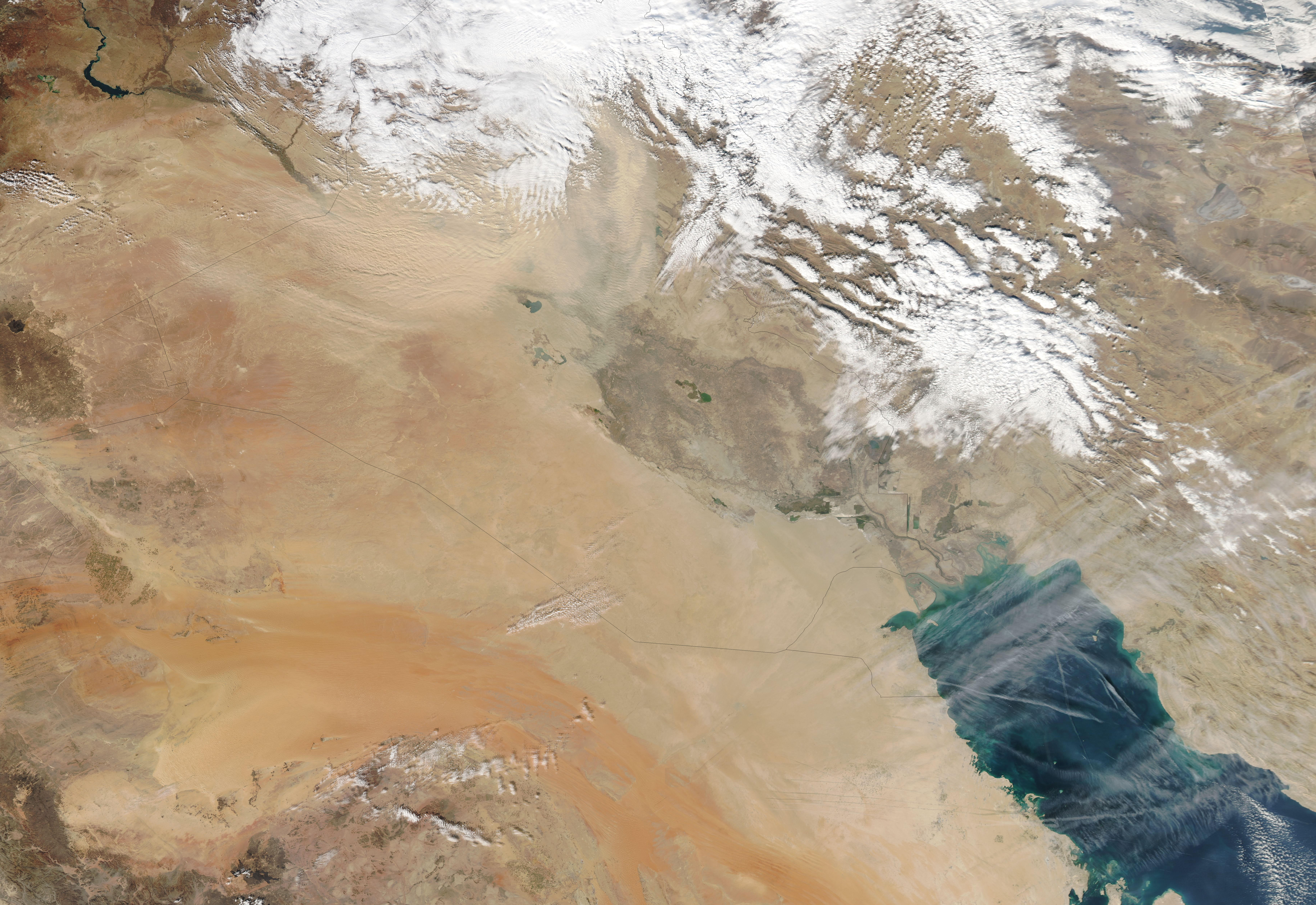 Winds and Waves Stir Dust and Mud - NASA Science