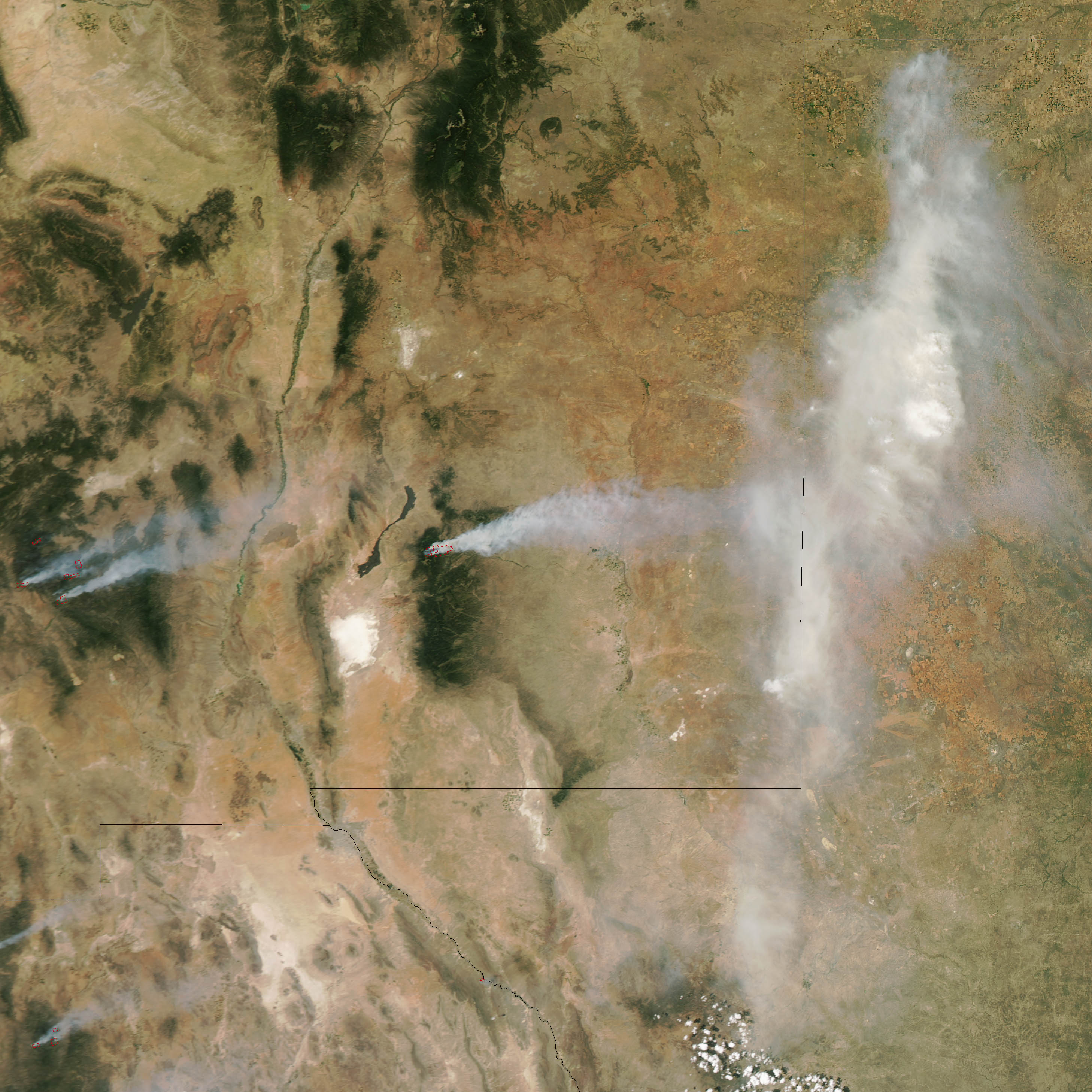Little Bear Fire, New Mexico - NASA Science