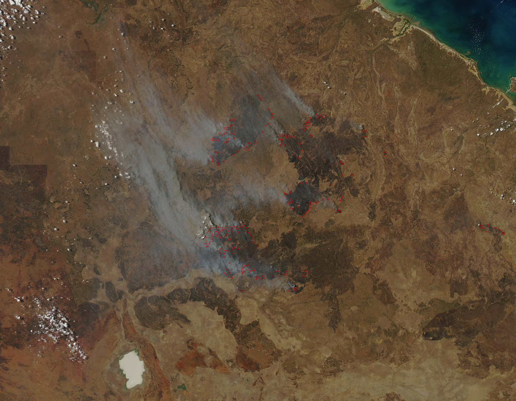 Wildfires in Northern Australia - NASA Science