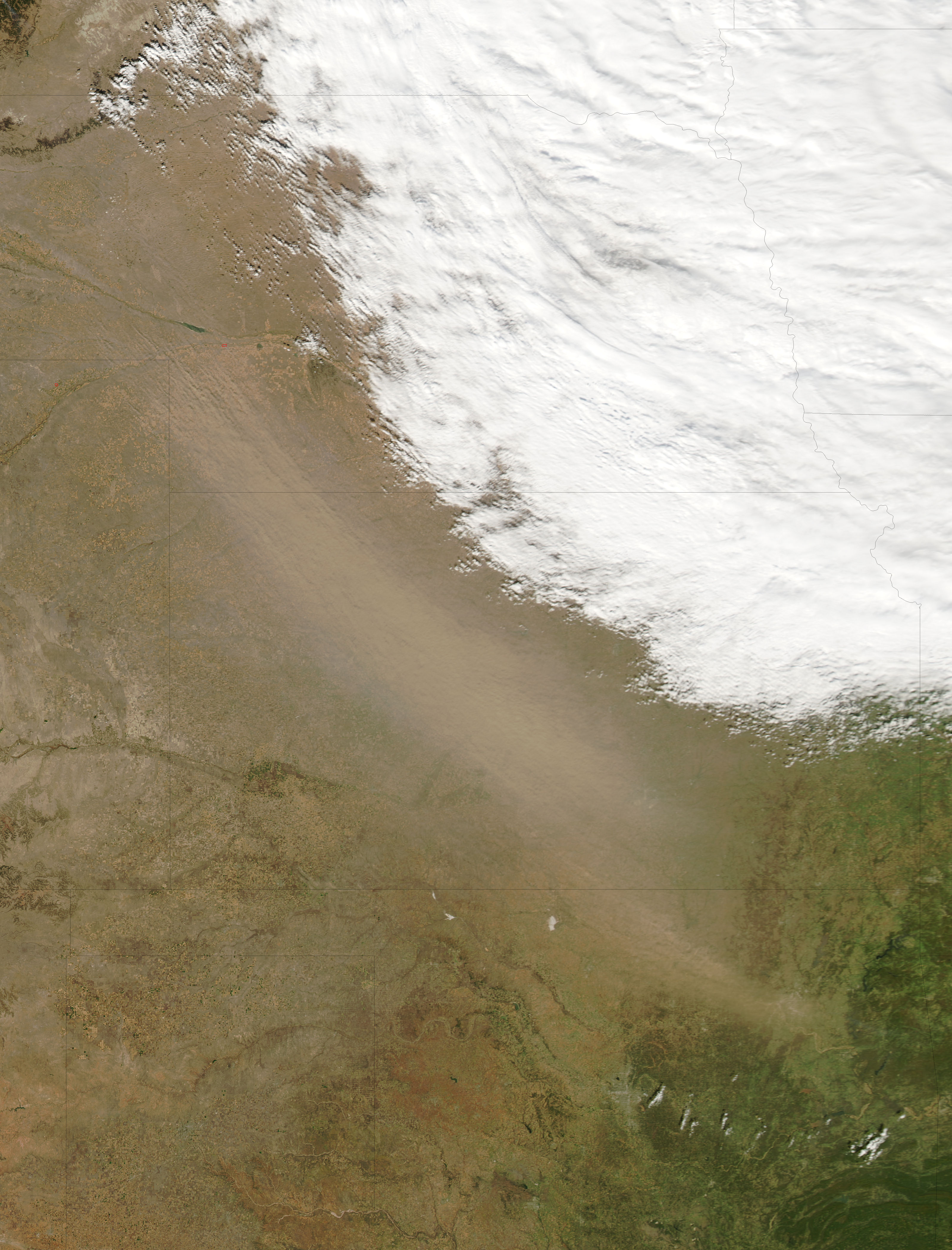 Dust Storm in the Great Plains - NASA Science