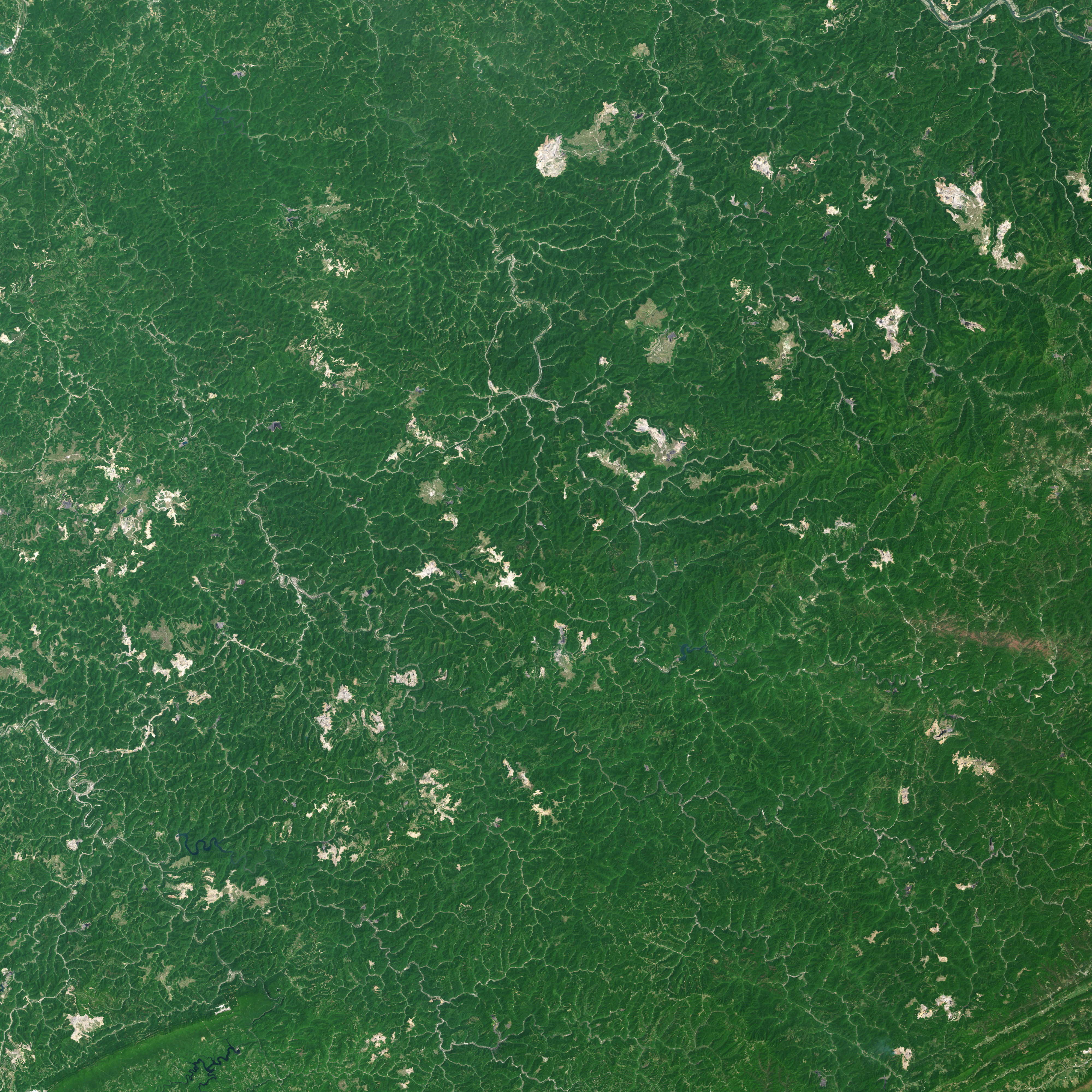 Hobet-21 Mine, West Virginia - NASA Science