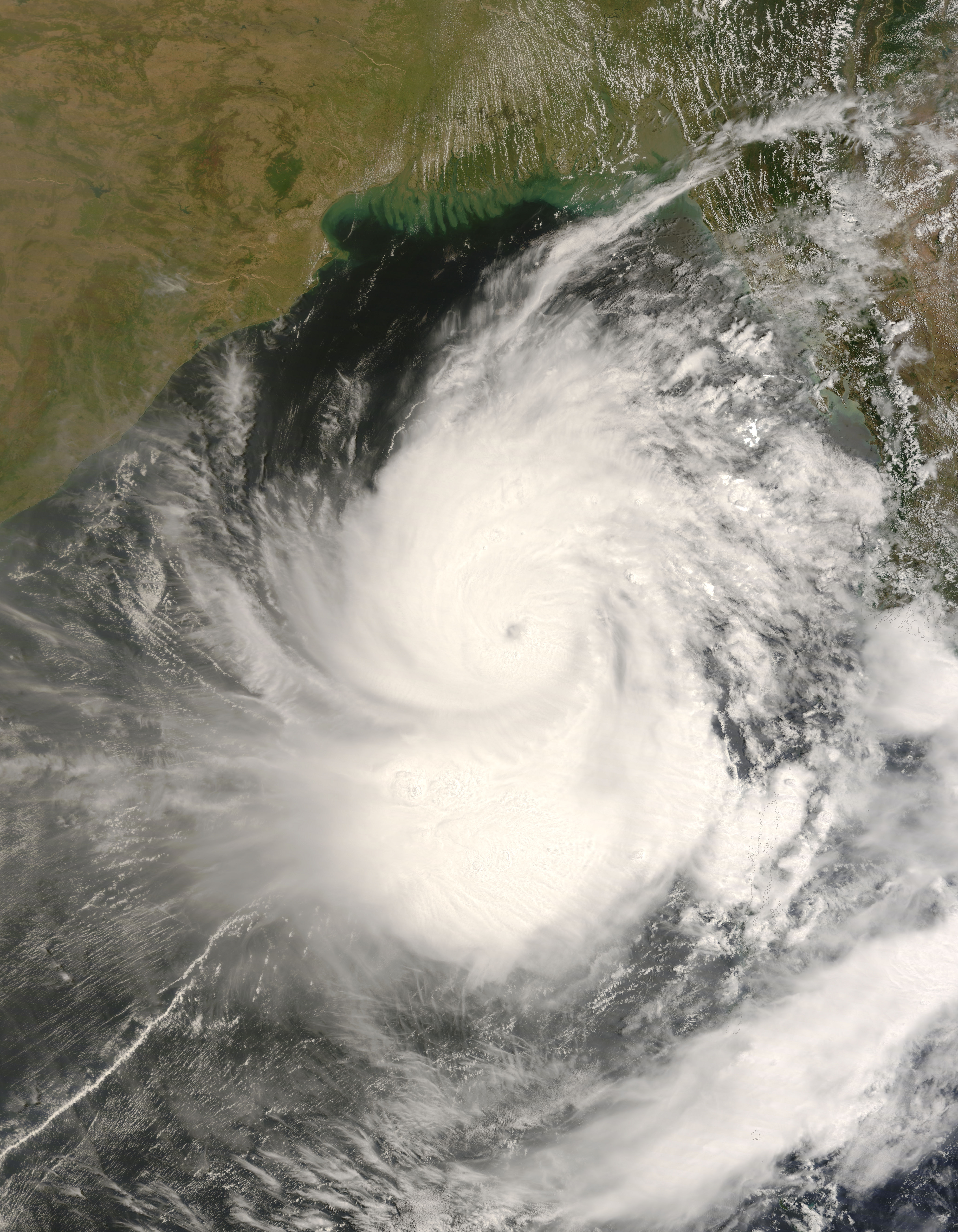 Cyclone Nargis - NASA Science