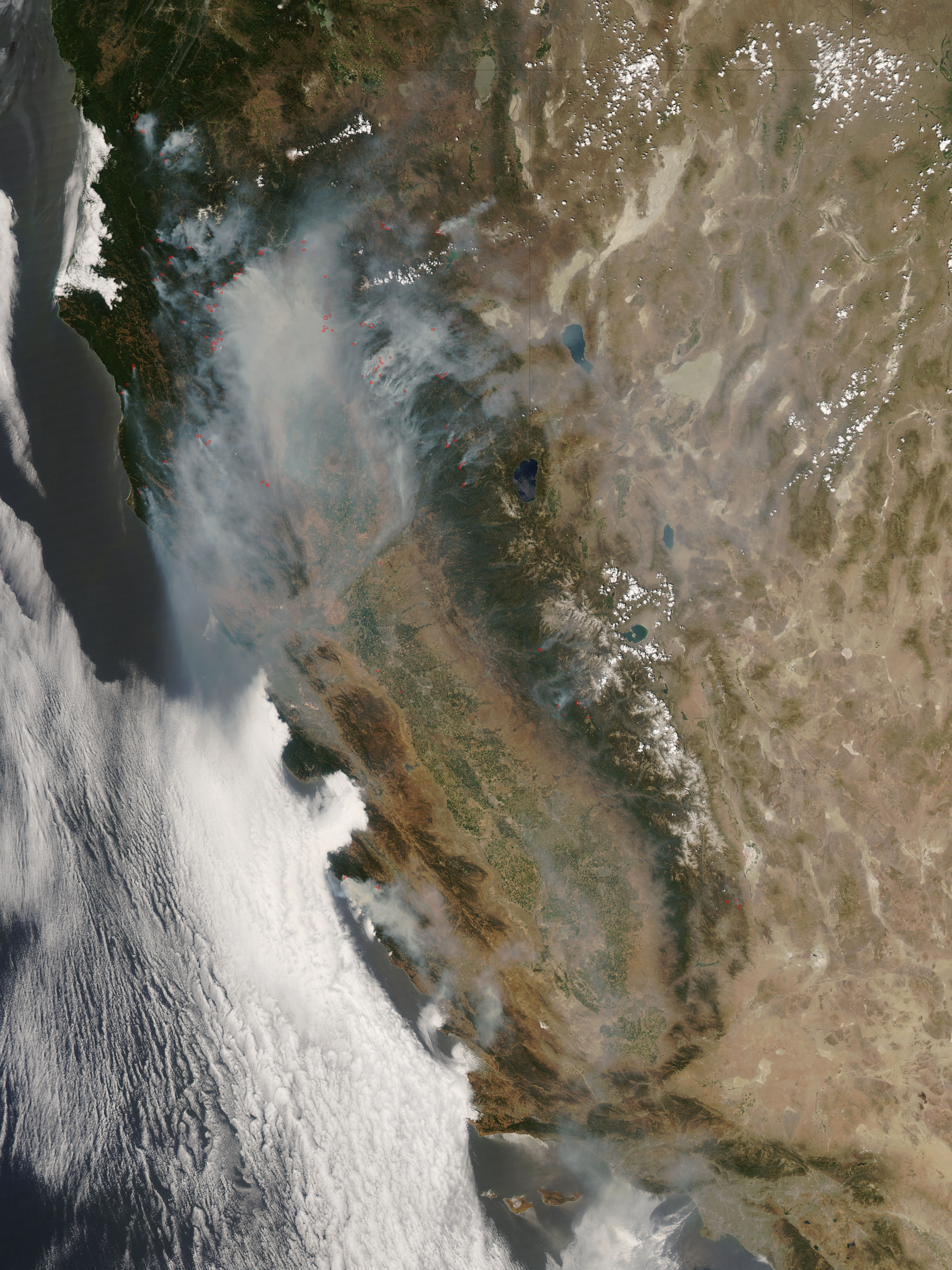 Forest Fires in California - NASA Science