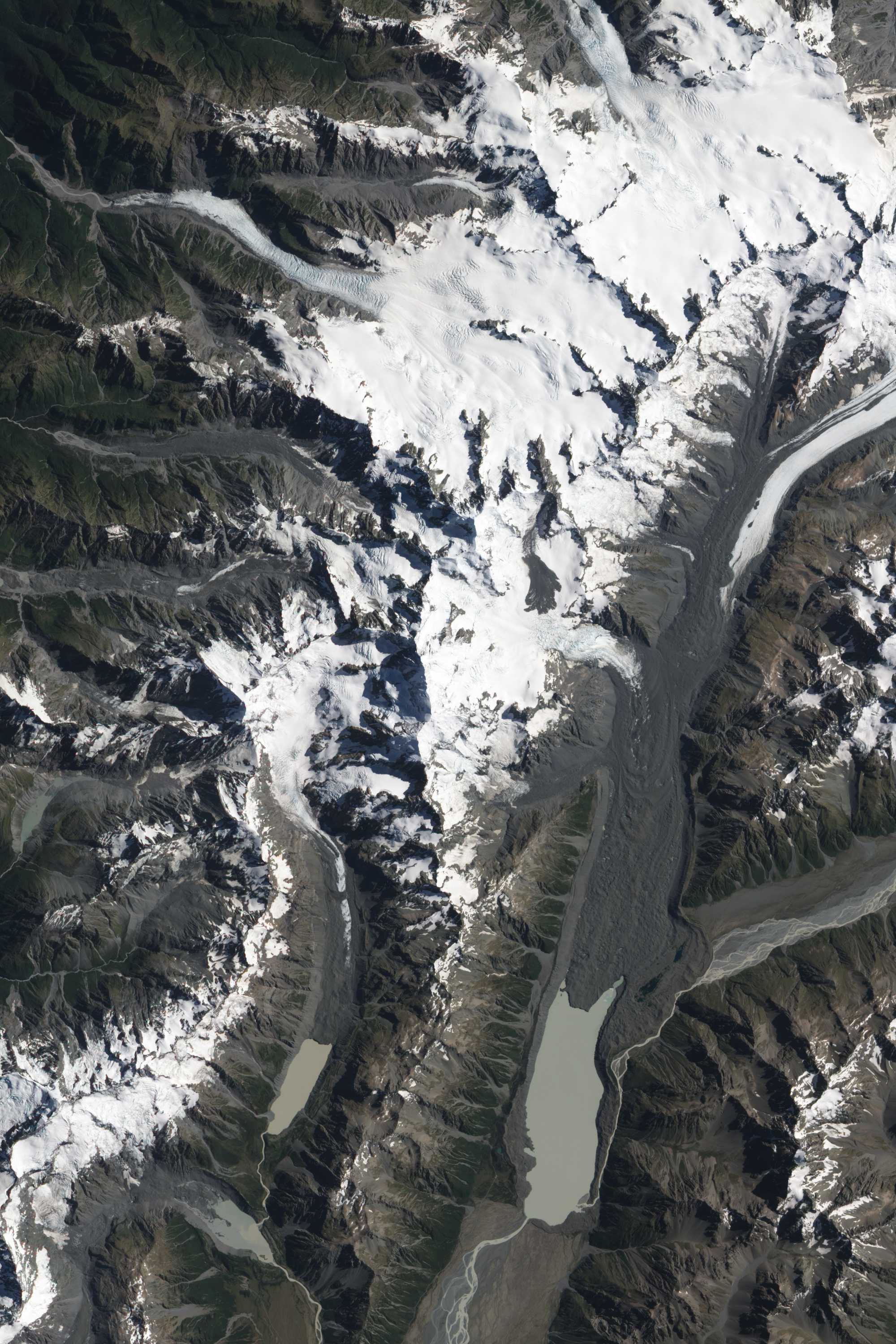 Avalanche in Aoraki/Mount Cook National Park - NASA Science