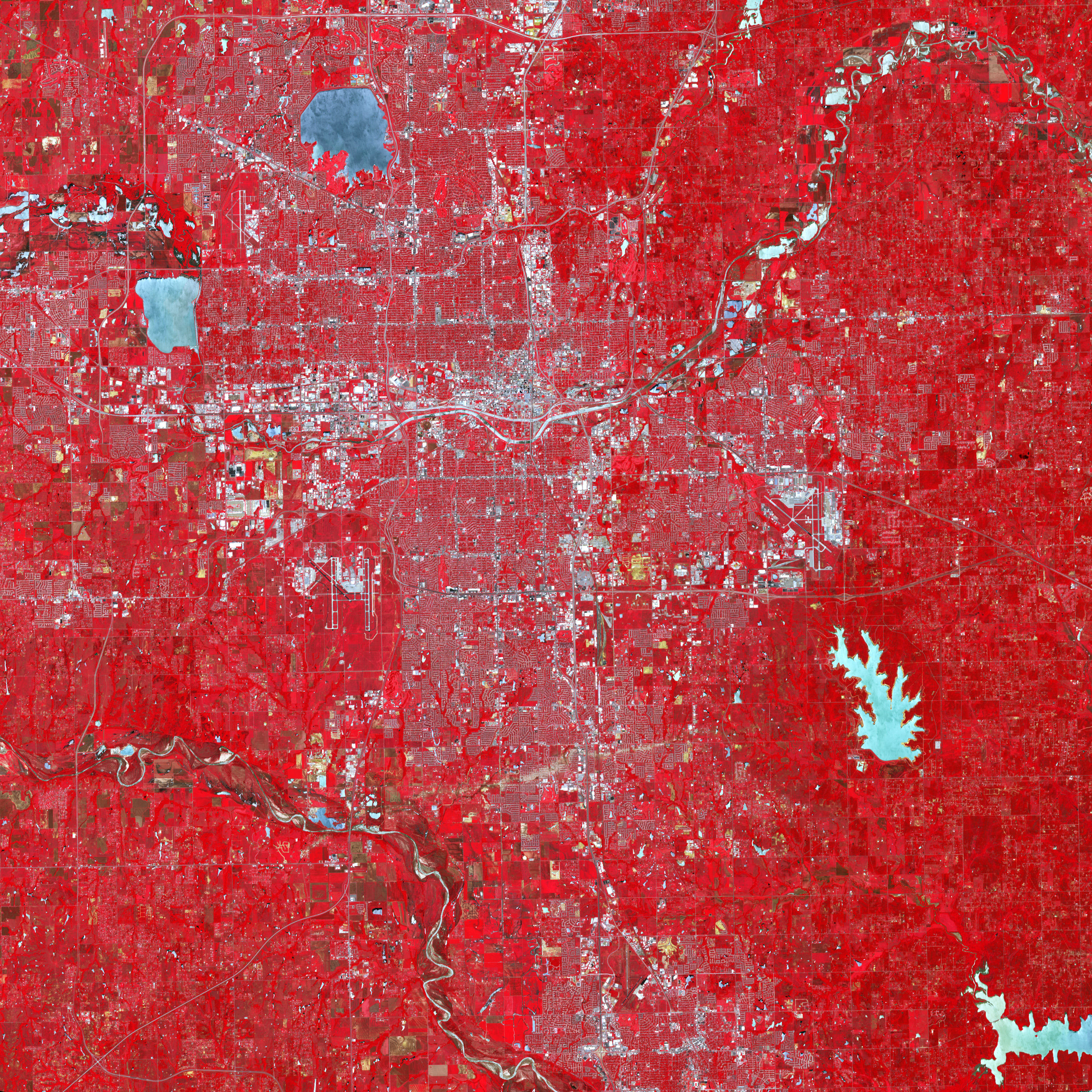 A Scarred Landscape in Oklahoma - NASA Science