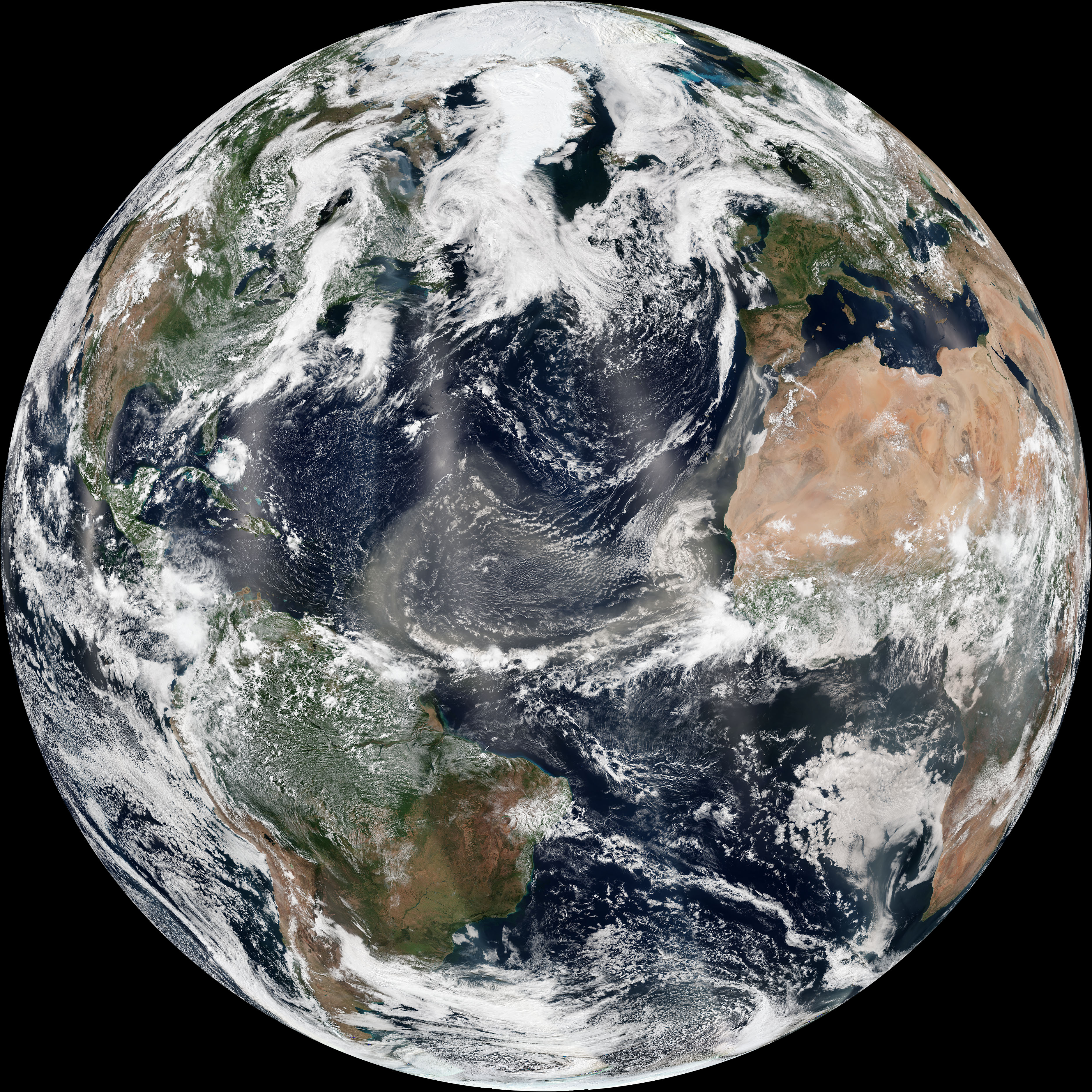 Tracking Dust Across the Atlantic - NASA Science