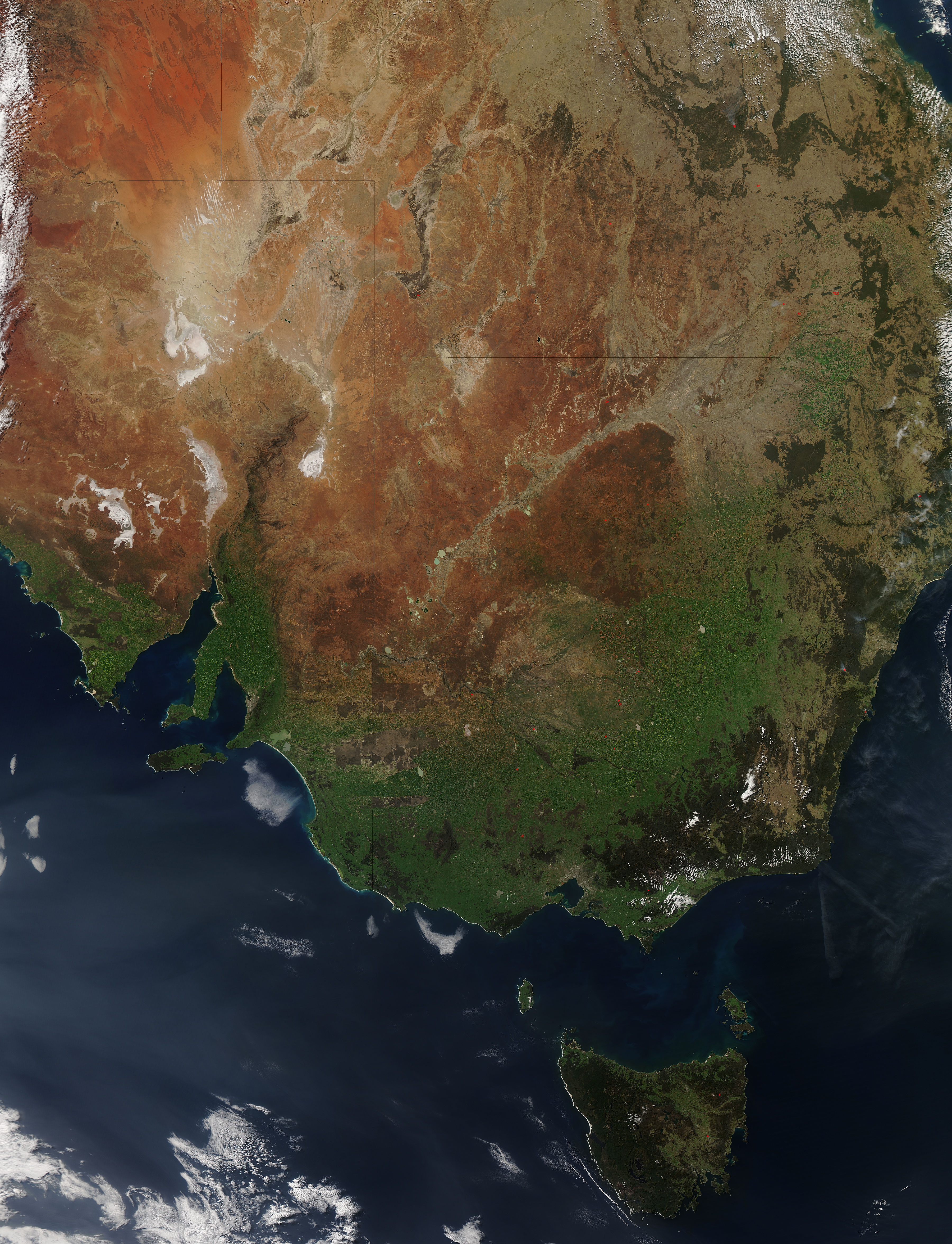 Spring Greening Down Under - NASA Science