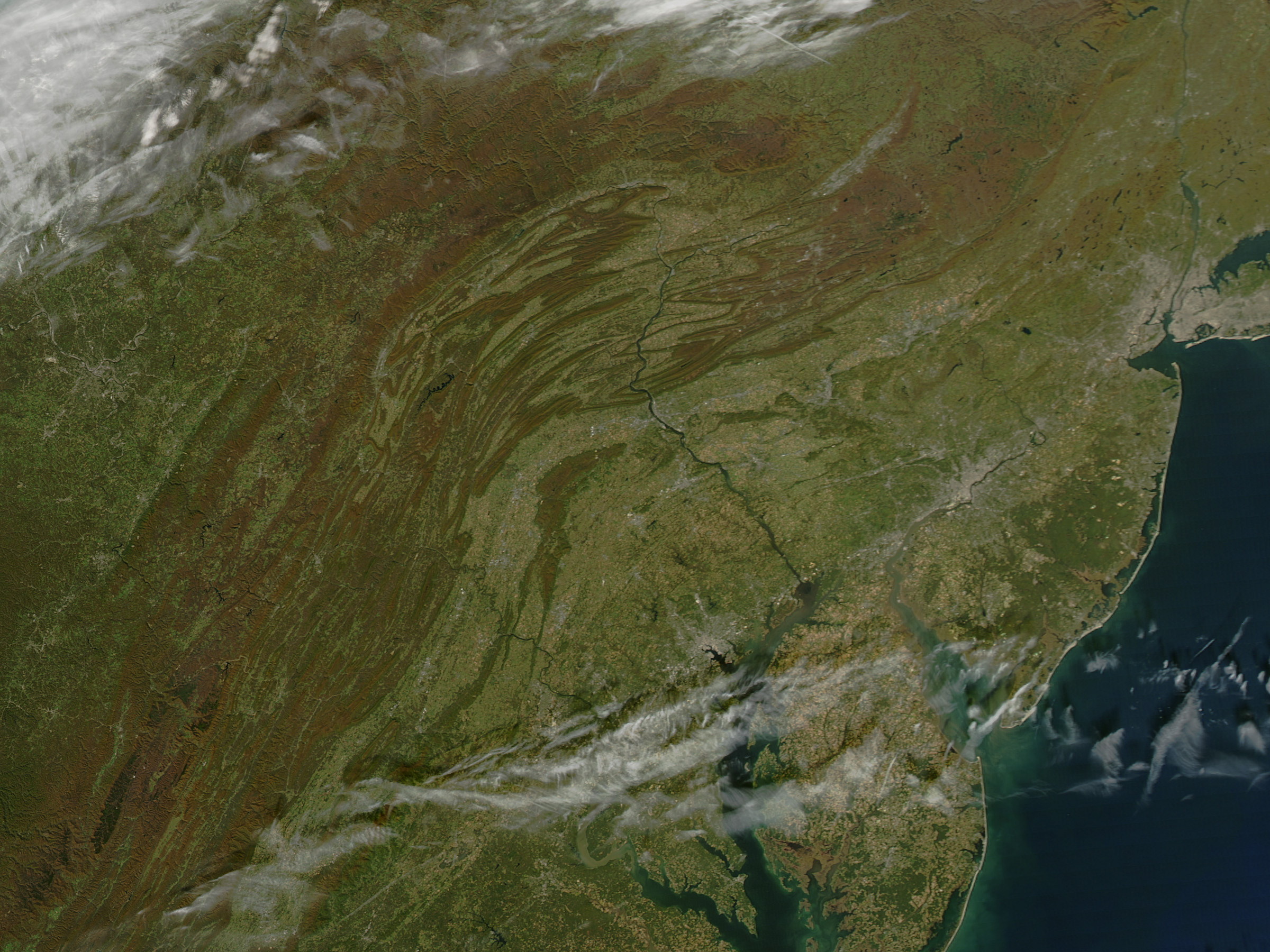 Fall Colors in Pennsylvania - NASA Science