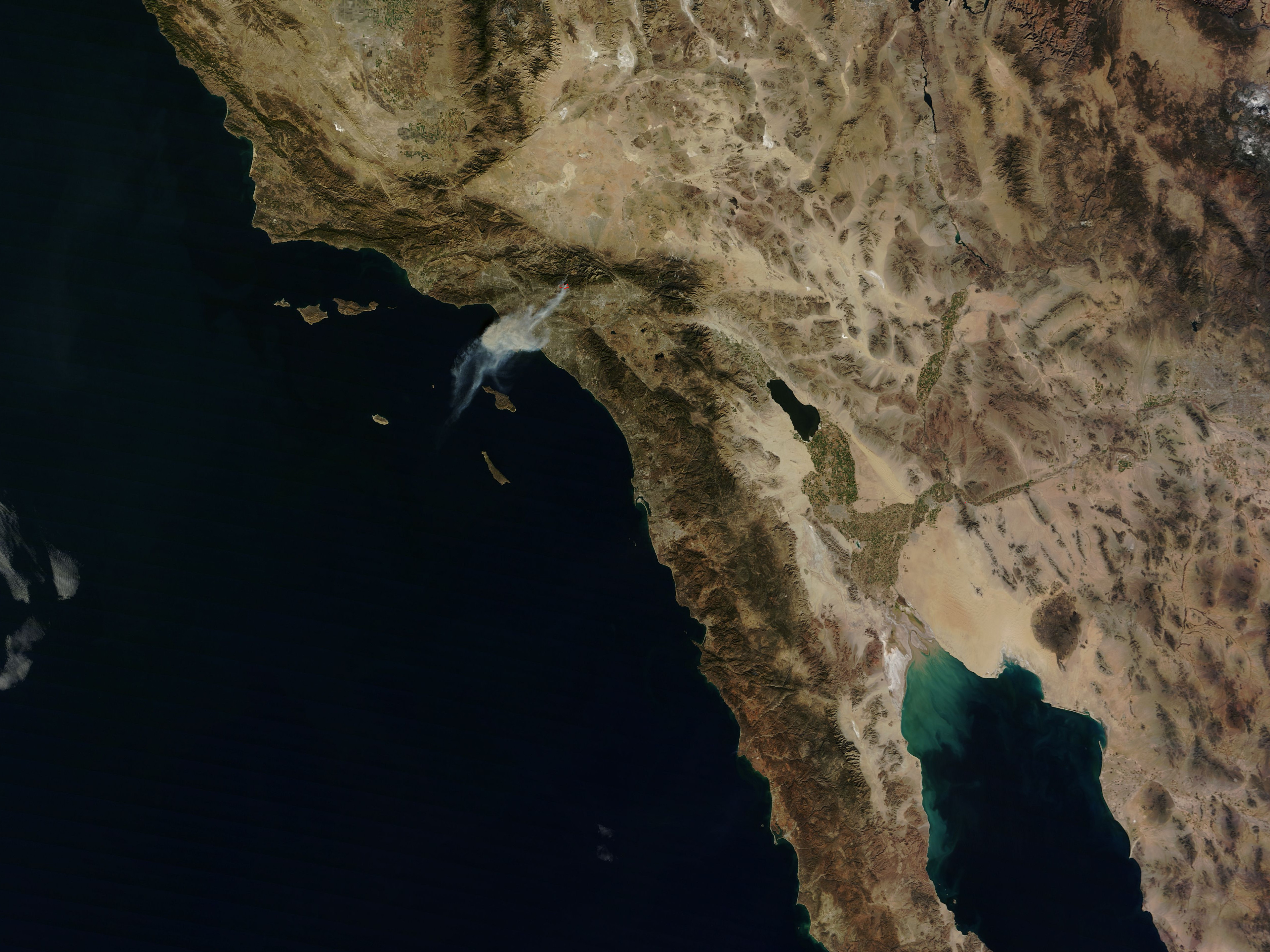 Colby Fire, California - NASA Science