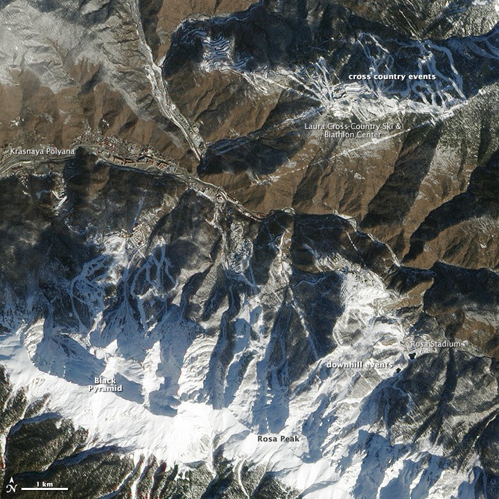Skiing Sochi - NASA Science