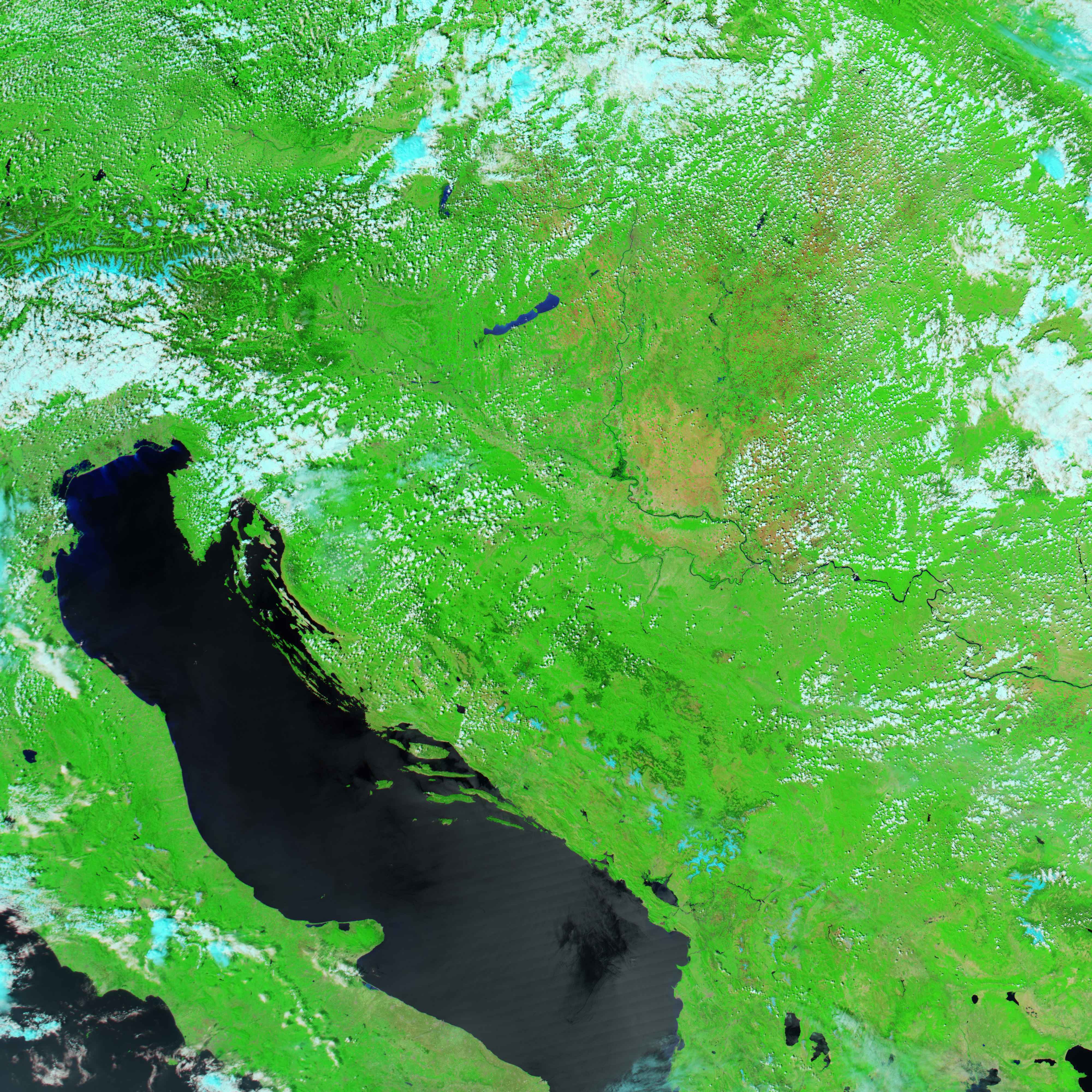 Severe Flooding in the Balkans - NASA Science