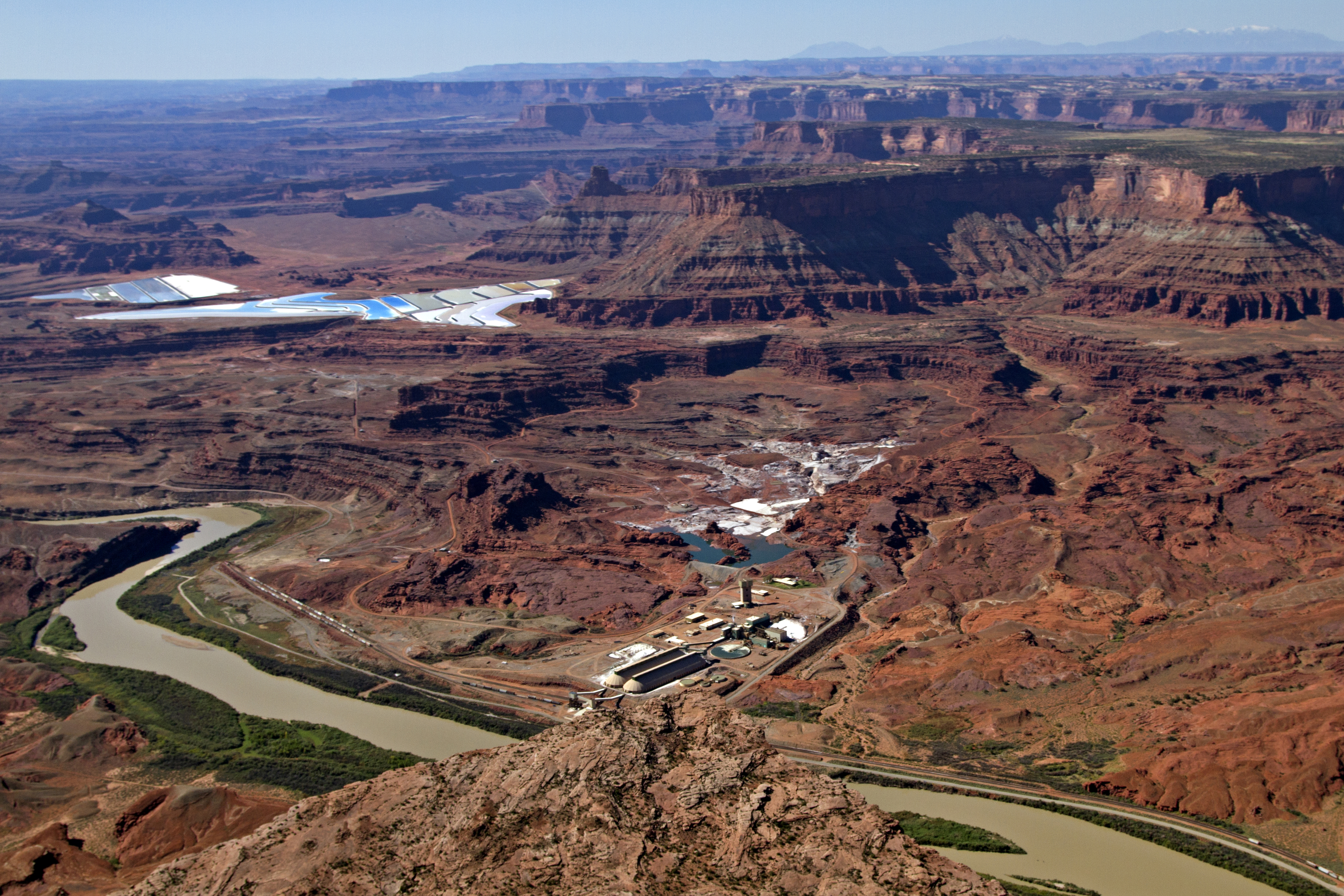 Potash Mine Near Moab, Utah - NASA Science
