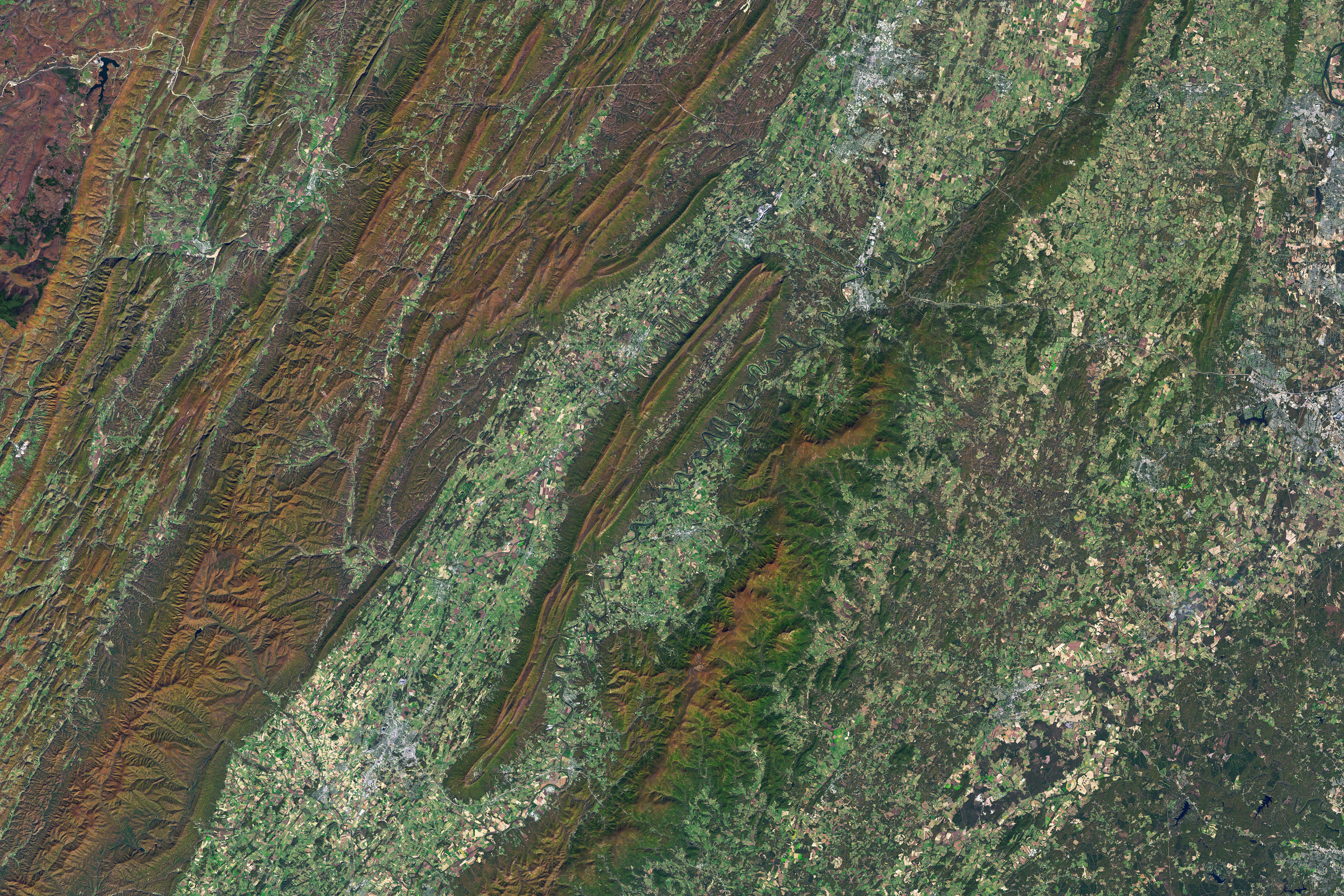 The Sinuous Shenandoah - NASA Science