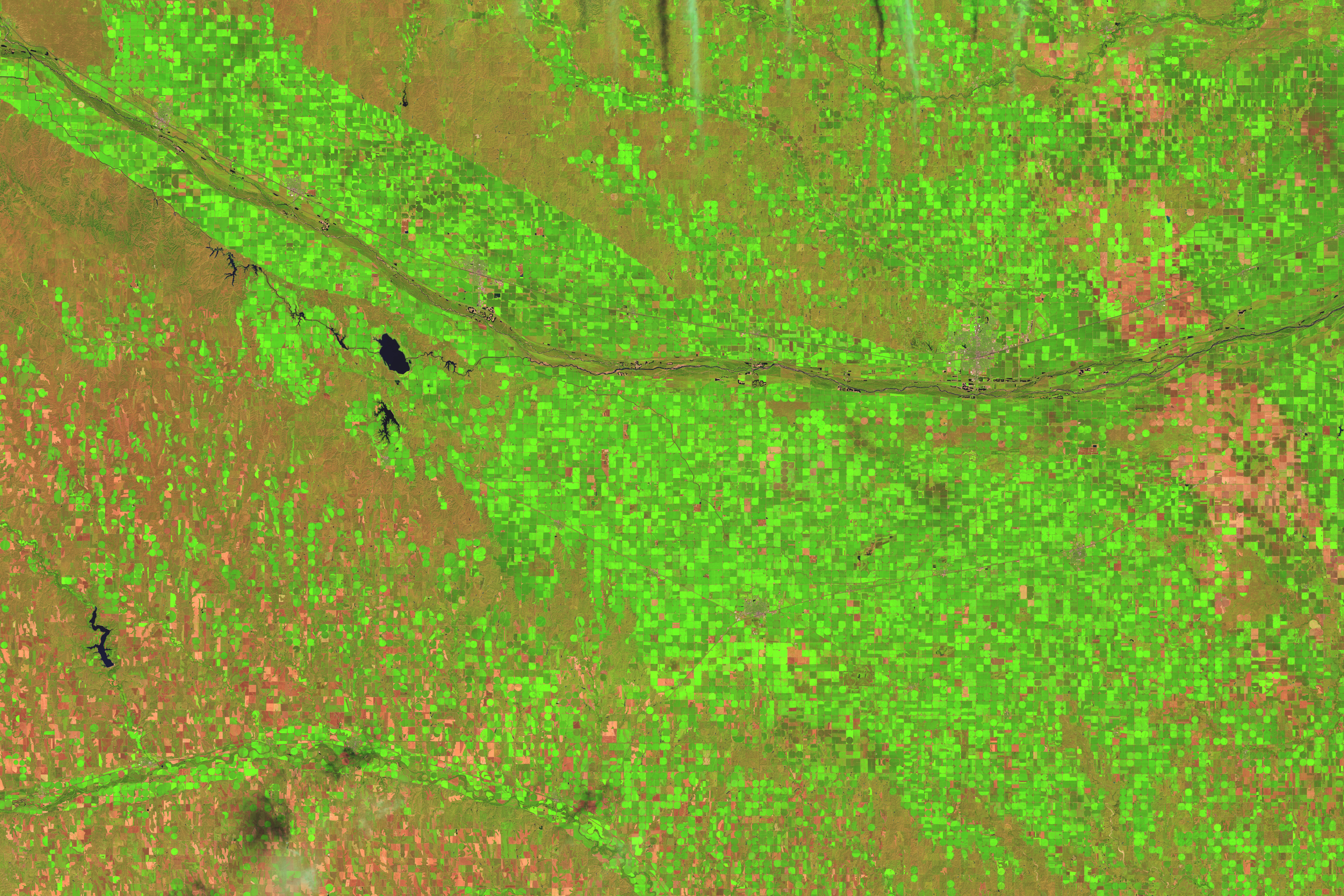 Fall Harvest in Nebraska - NASA Science