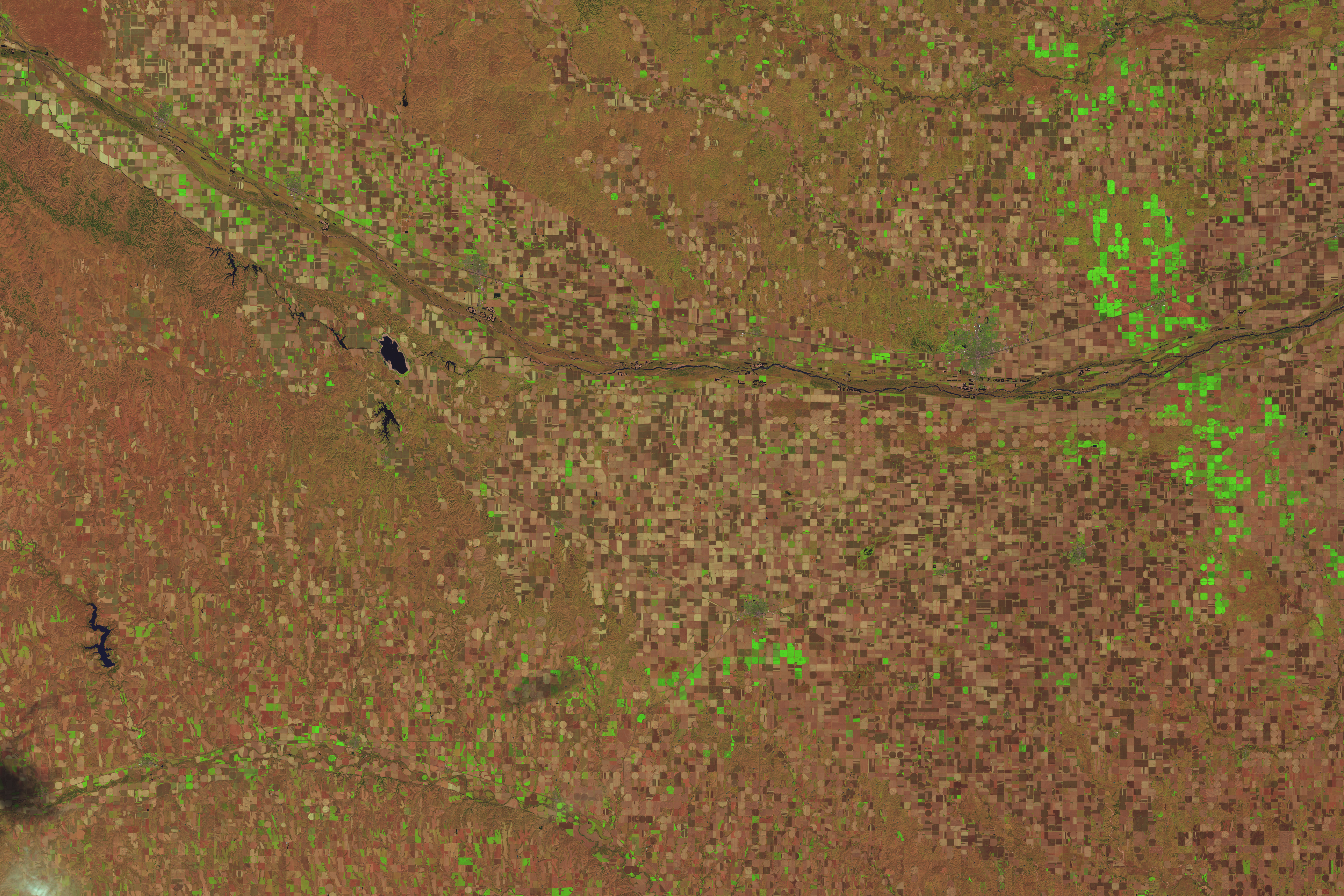 Fall Harvest in Nebraska - NASA Science