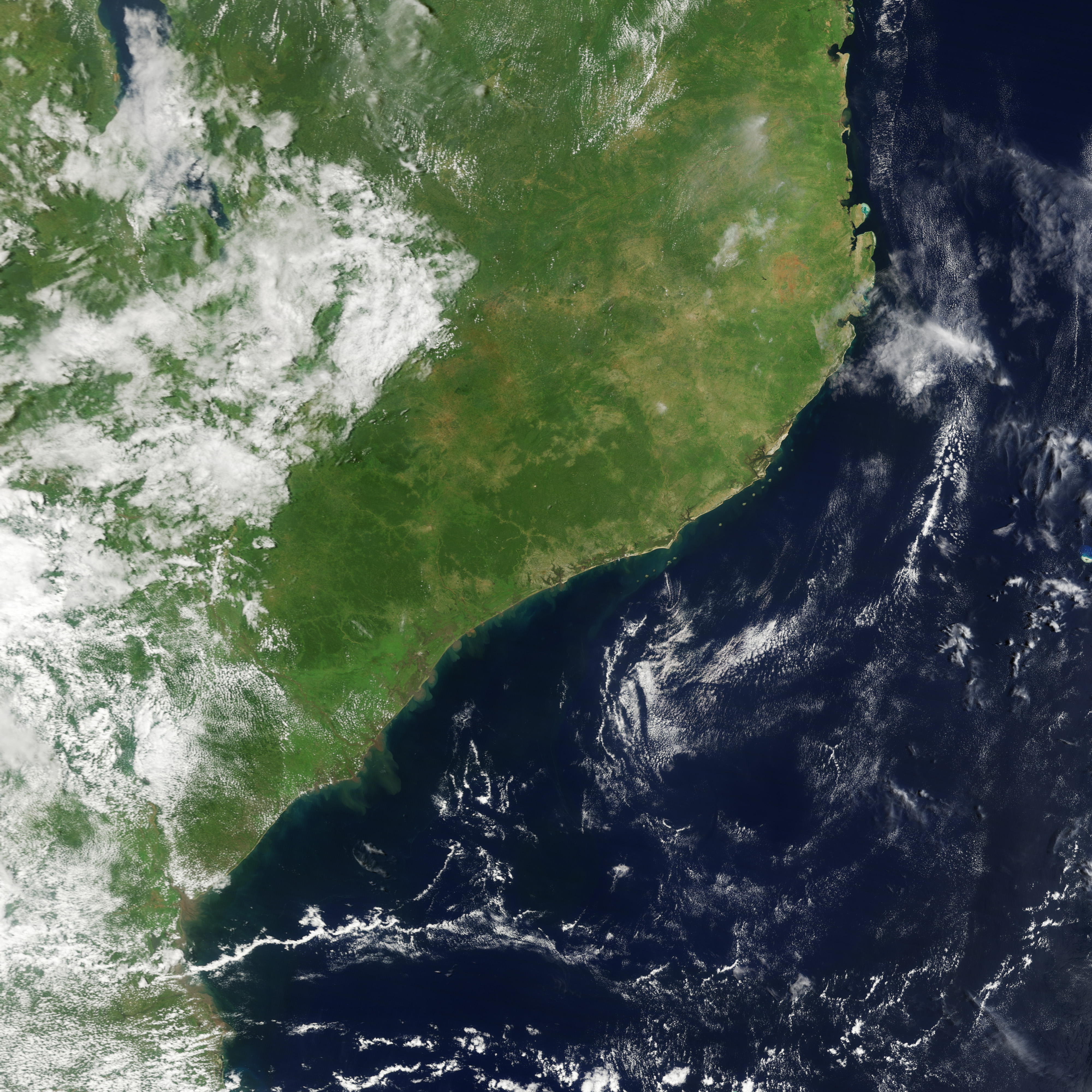 Flooding in Mozambique - NASA Science