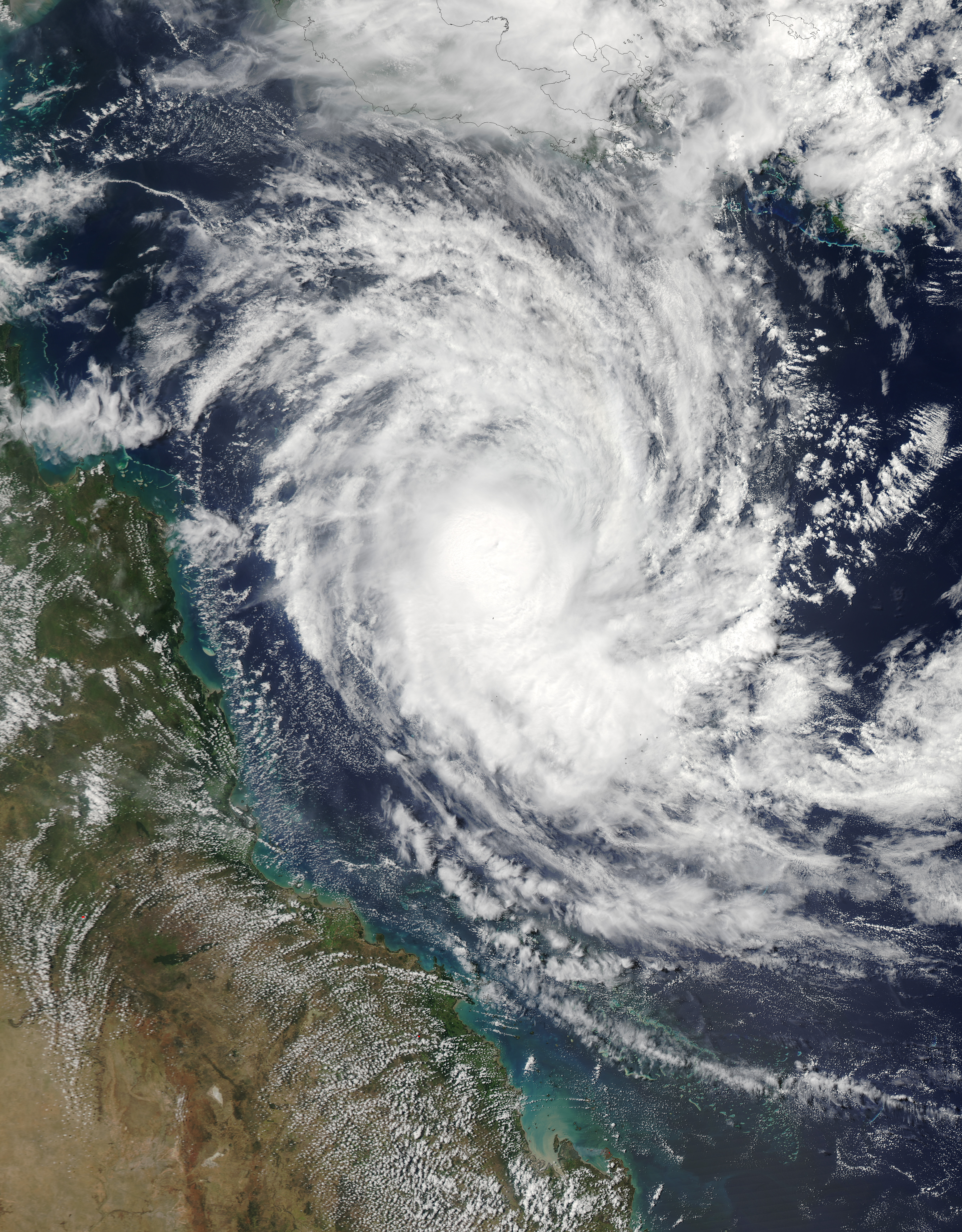 Cyclone Nathan - NASA Science