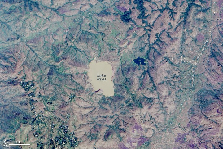 Lake Nyos, Cameroon - NASA Science
