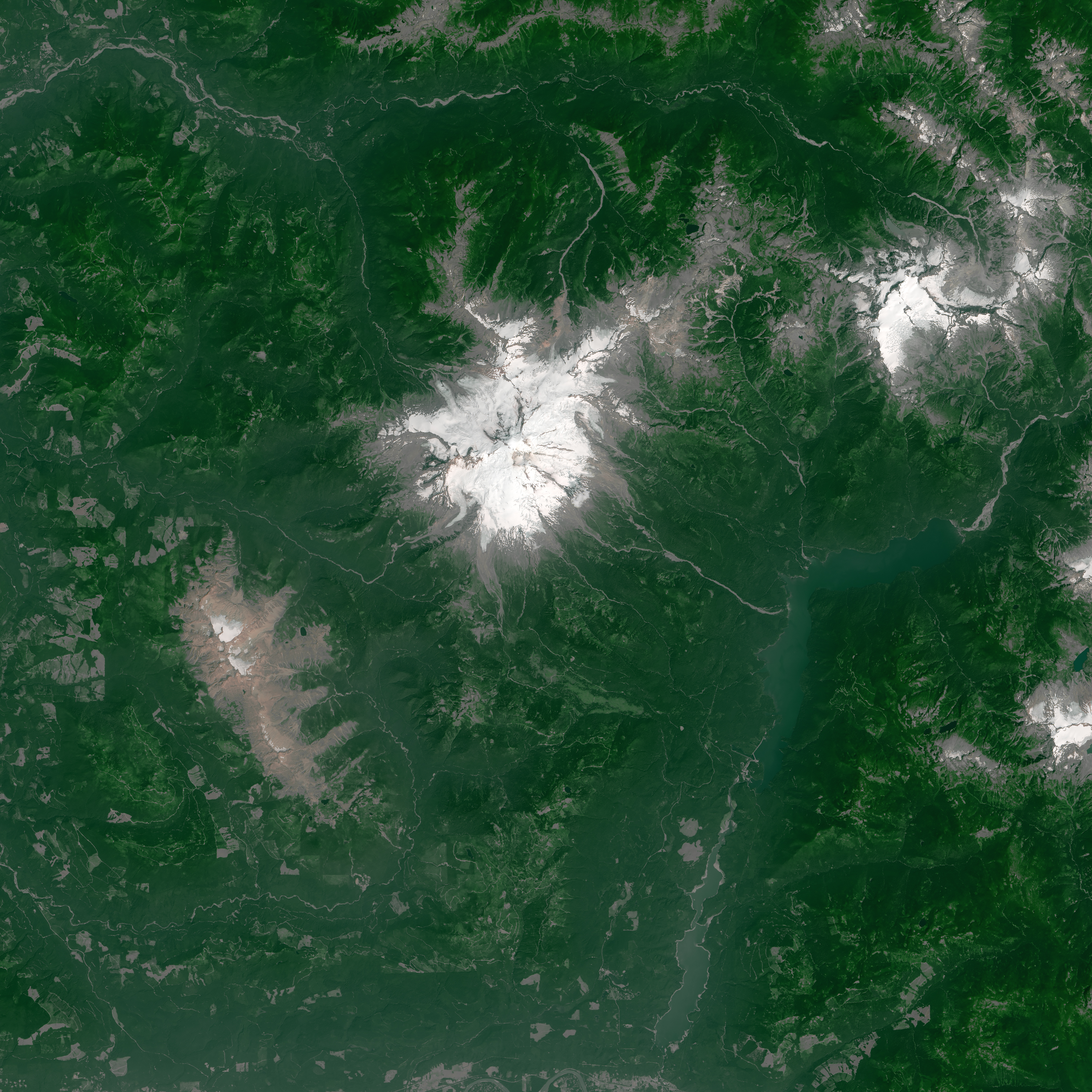 Snow Drought on Mount Baker - NASA Science