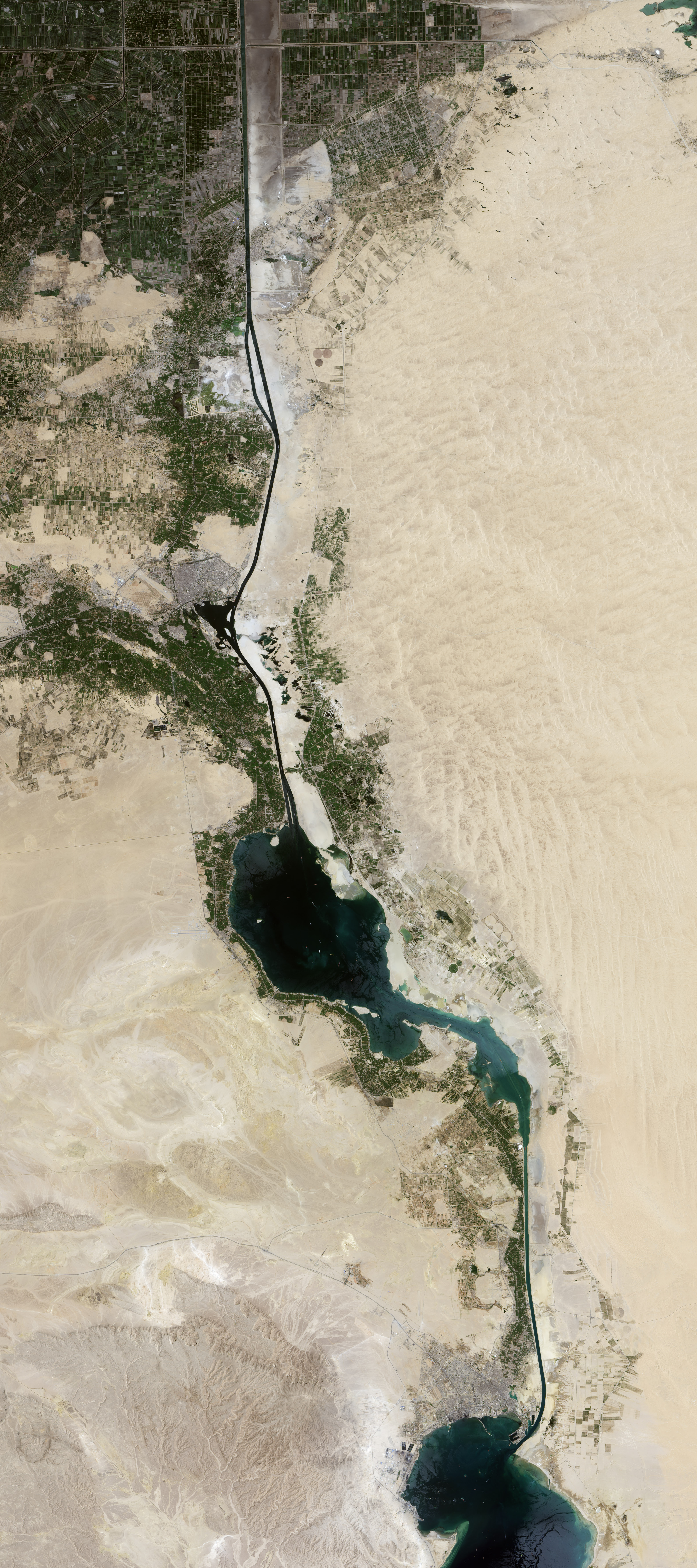 The New Suez Canal - NASA Science