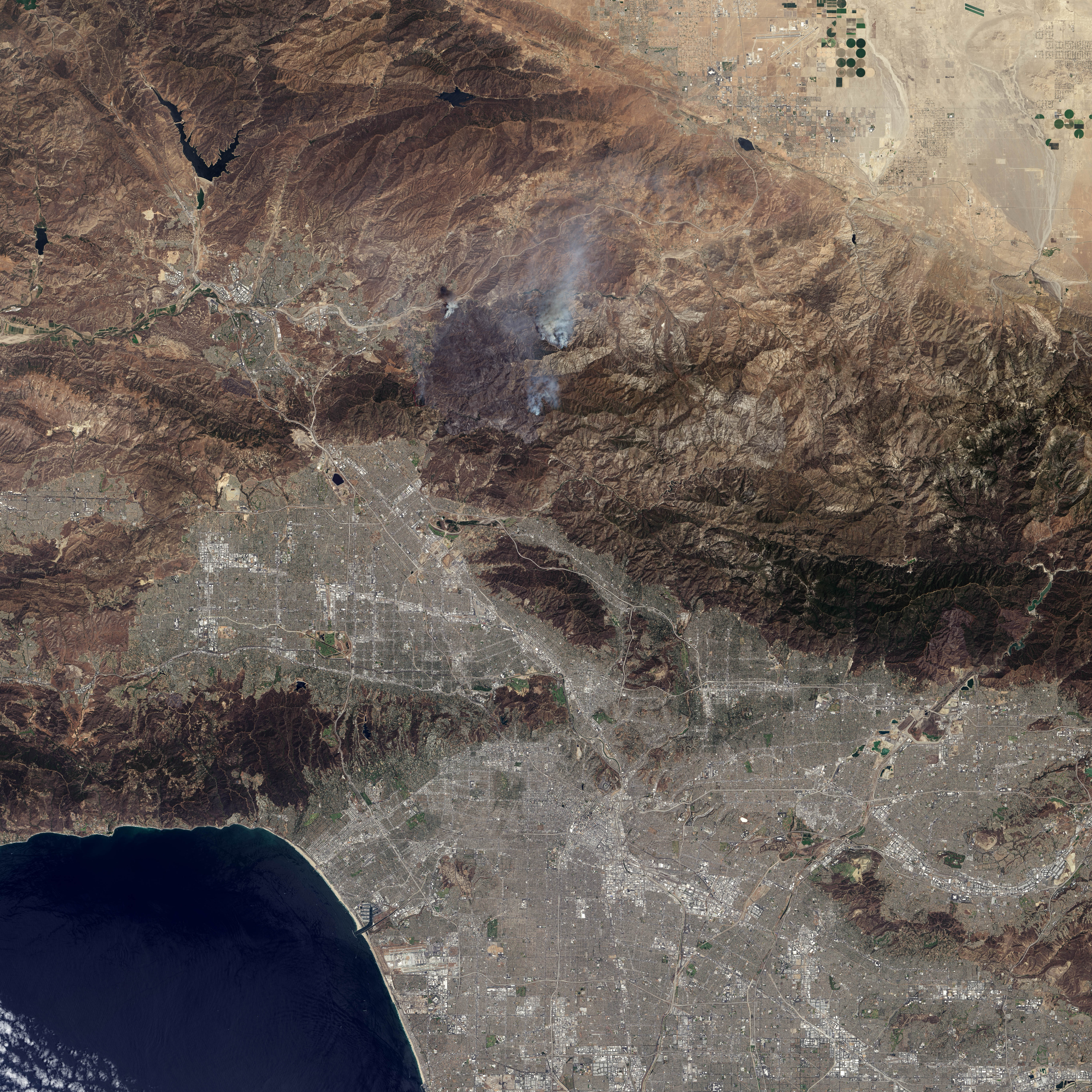 Sand Fire Burn Scar - NASA Science