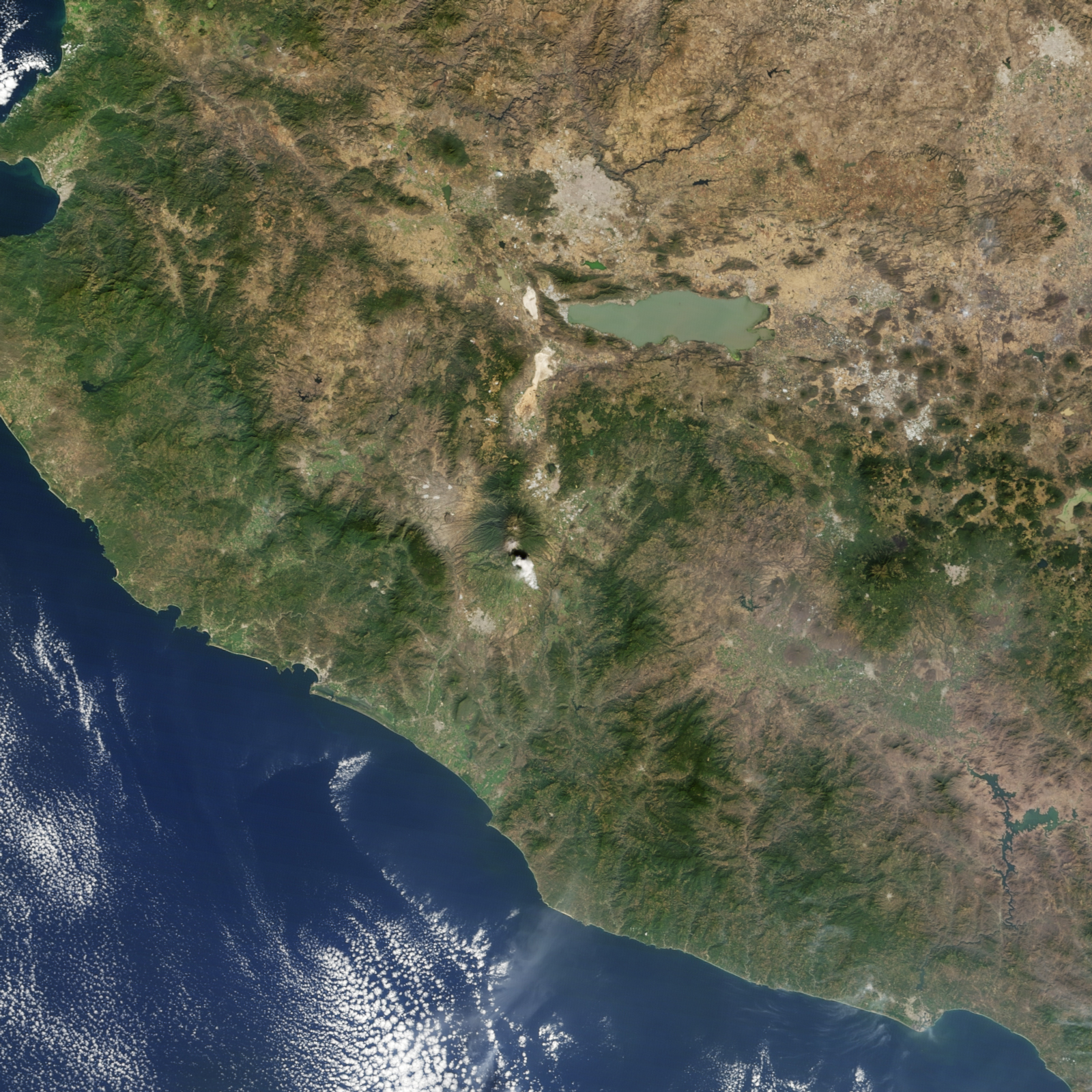 Active Mexican Volcano Erupts into New Year - NASA Science