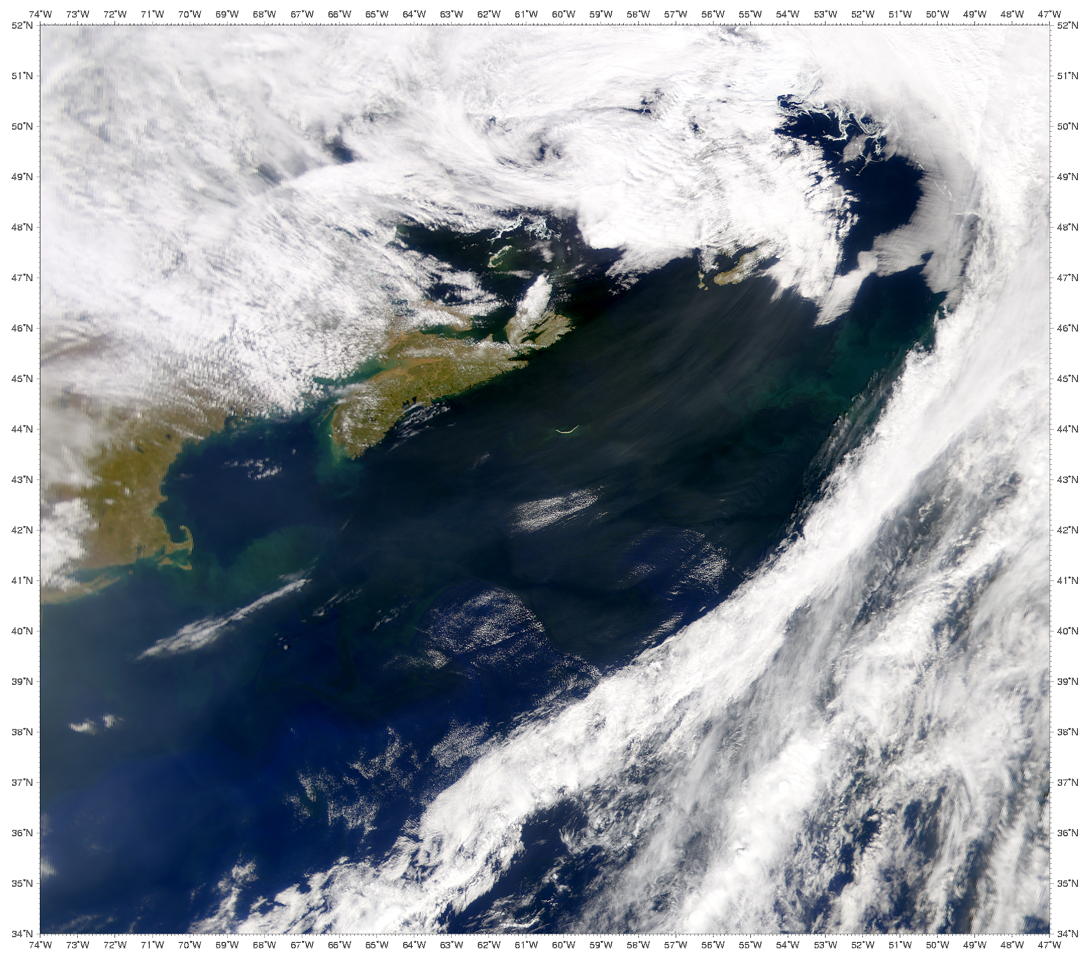 Dust over North Atlantic Ocean - NASA Science
