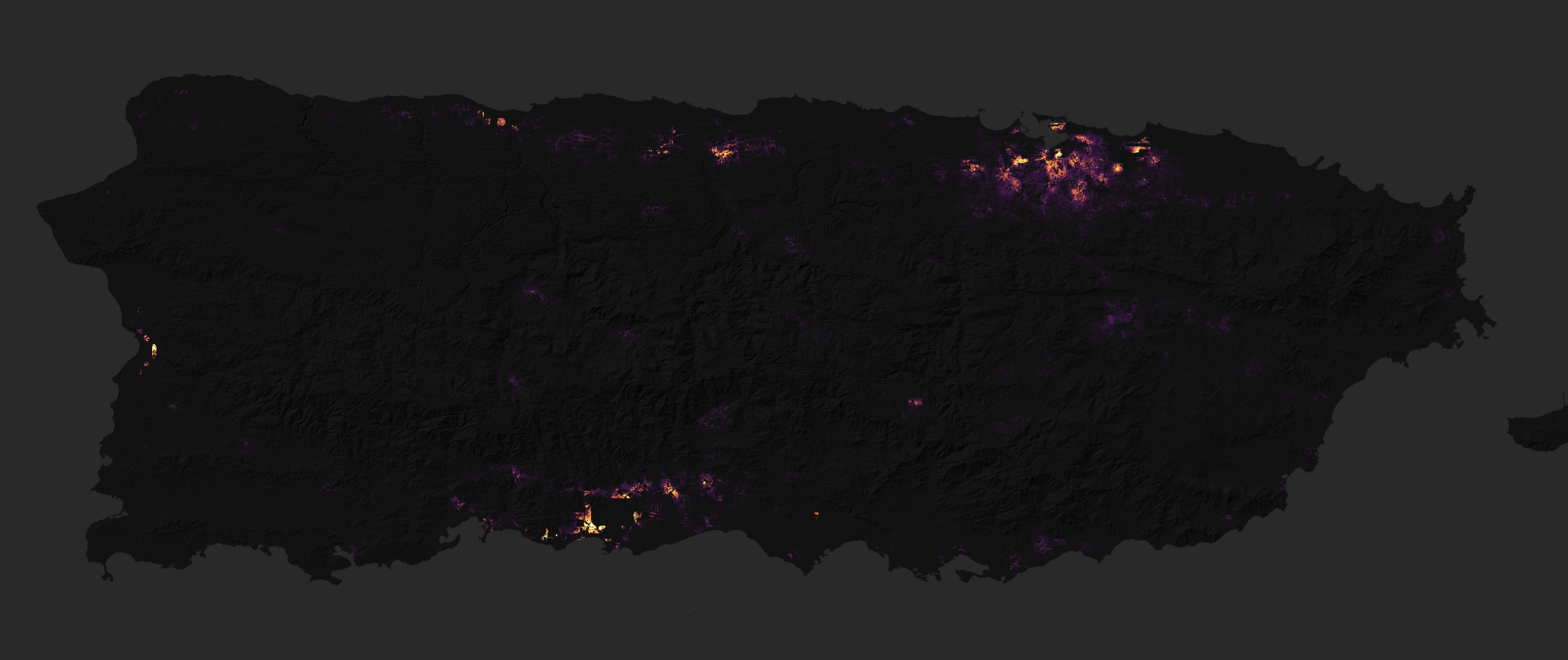 Pinpointing Where Lights Went Out in Puerto Rico - NASA Science