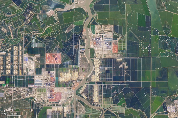 A Very Human Landscape in China - NASA Science