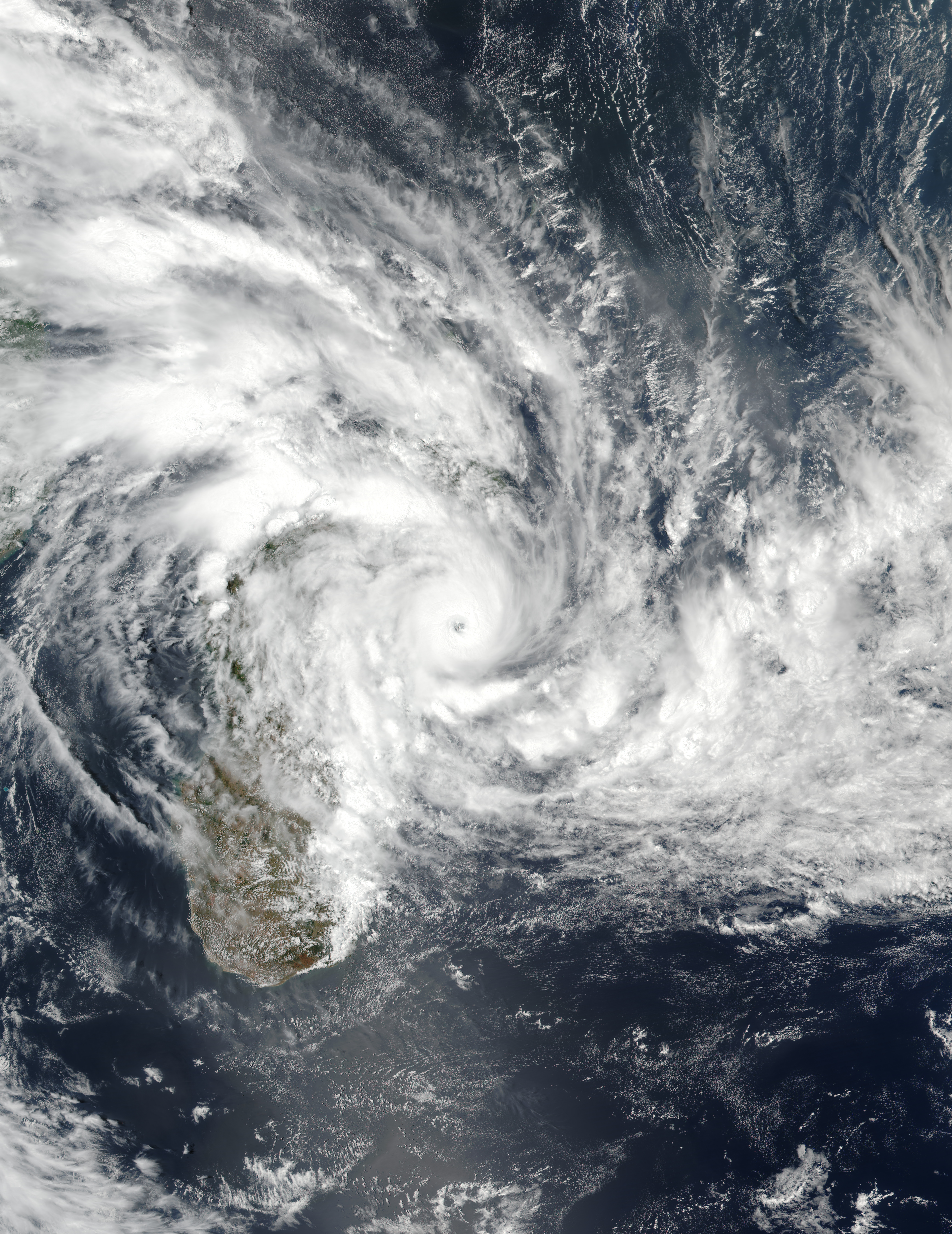 Tropical Cyclone Ava Strikes Madagascar - NASA Science