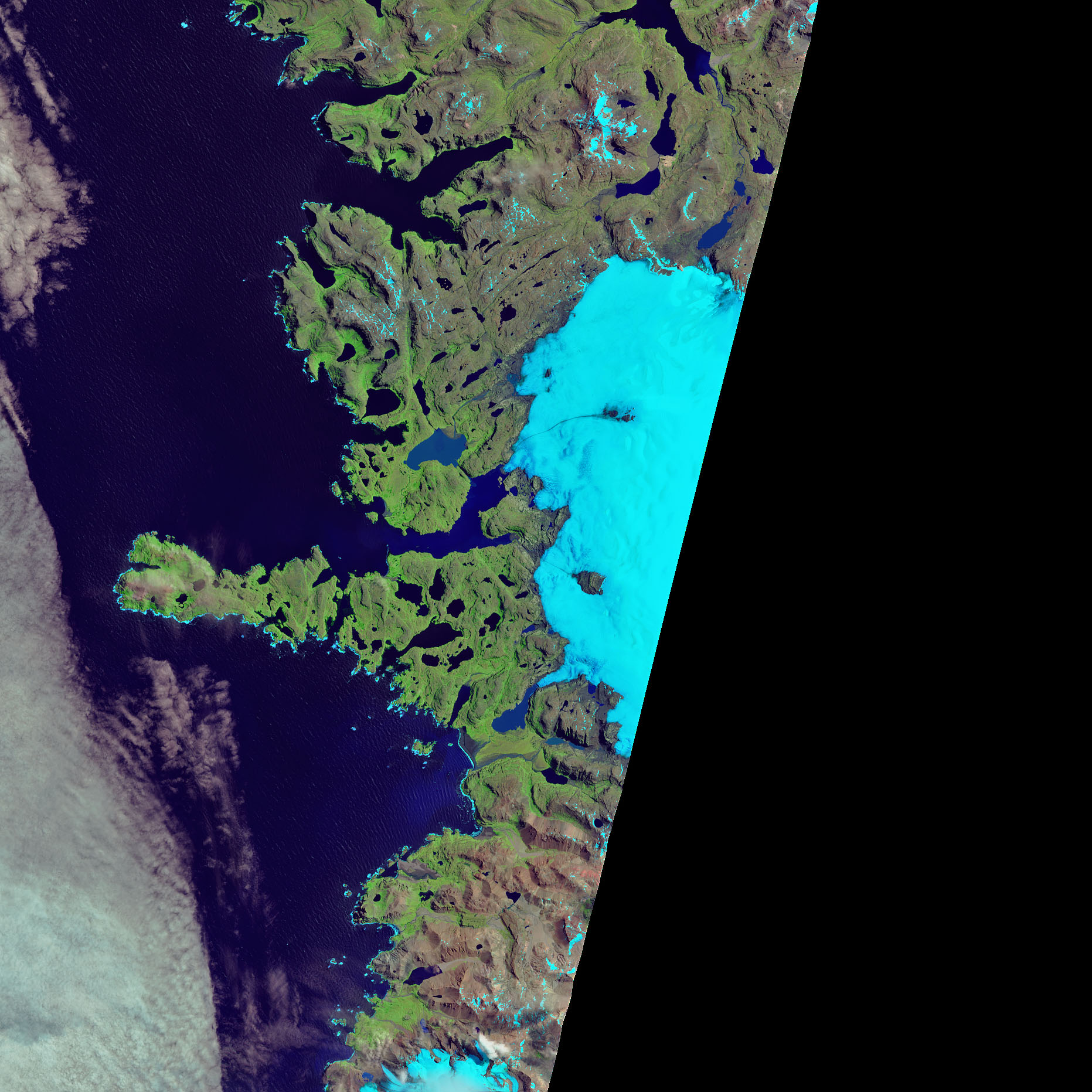 Glacier Retreat at Cook Ice Cap - NASA Science