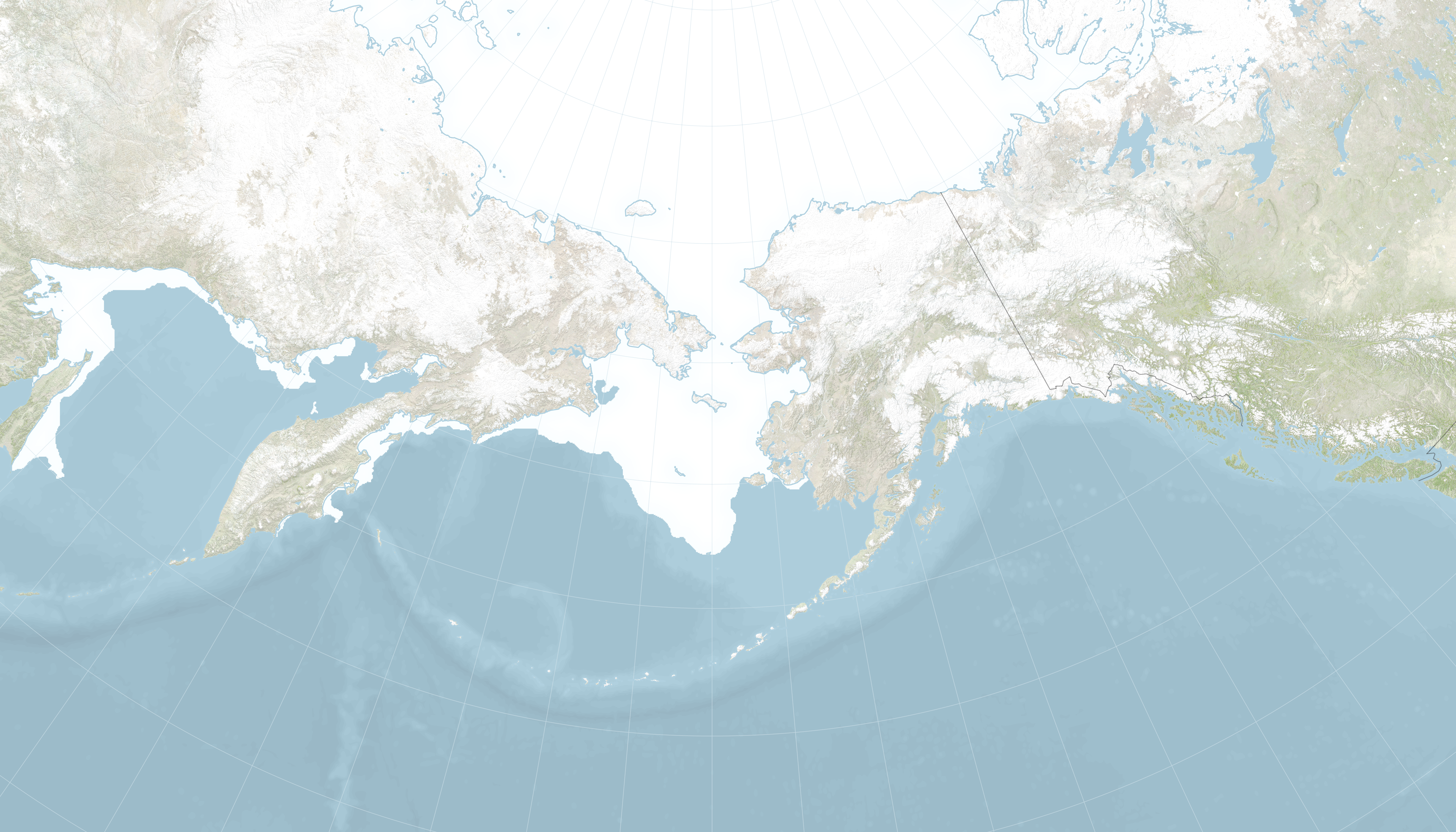 Mapa Del Mar De Bering Historic Low Sea Ice In The Bering Sea NASA