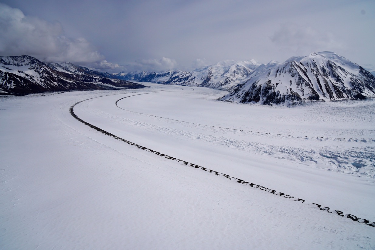 Dirty, Crevassed Glaciers in Alaska - NASA Science