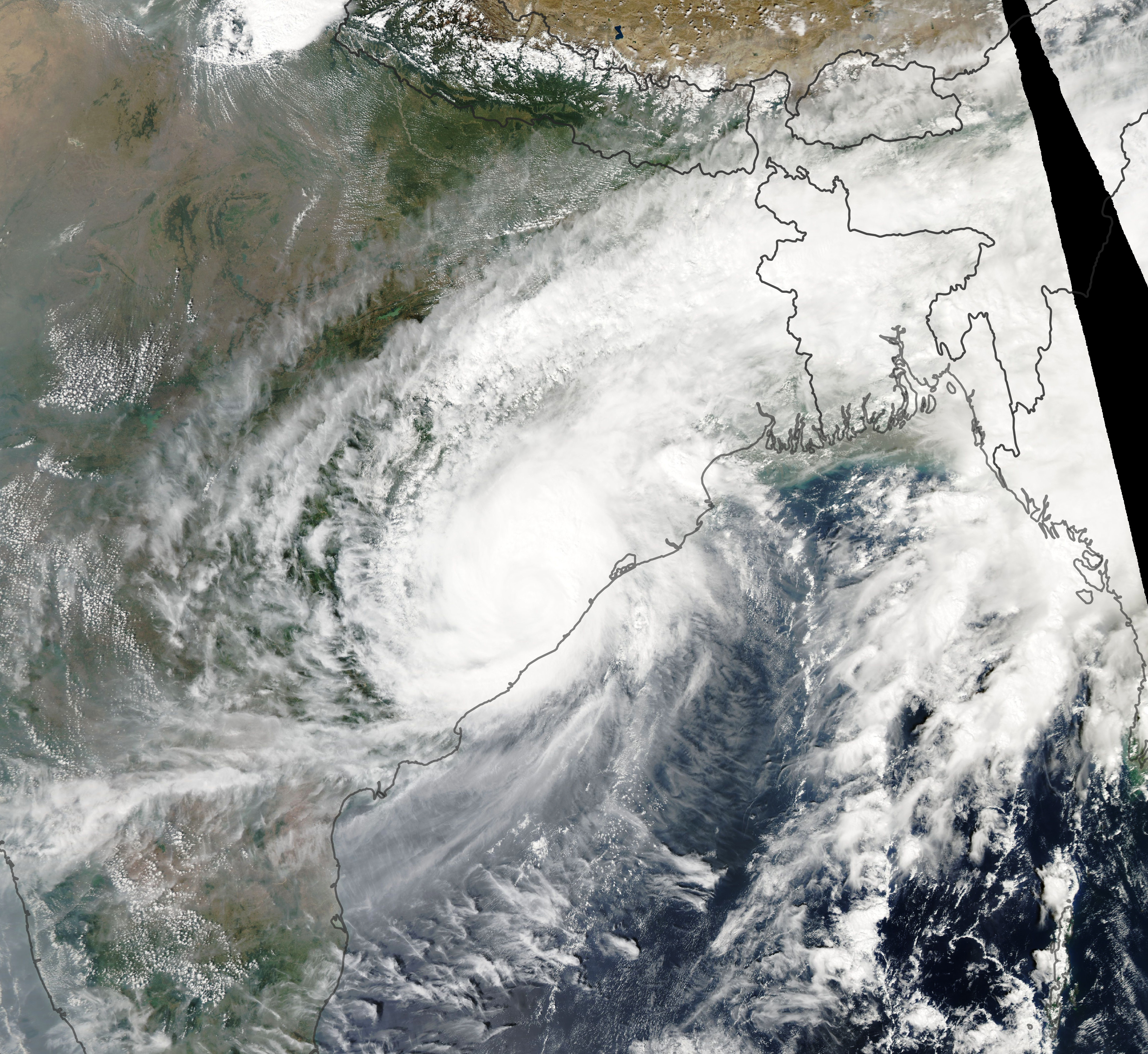 Cyclones Luban and Titli - NASA Science