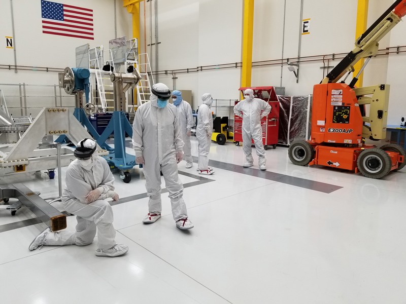 Augmented Reality Avionics in the Clean Room - NASA Science