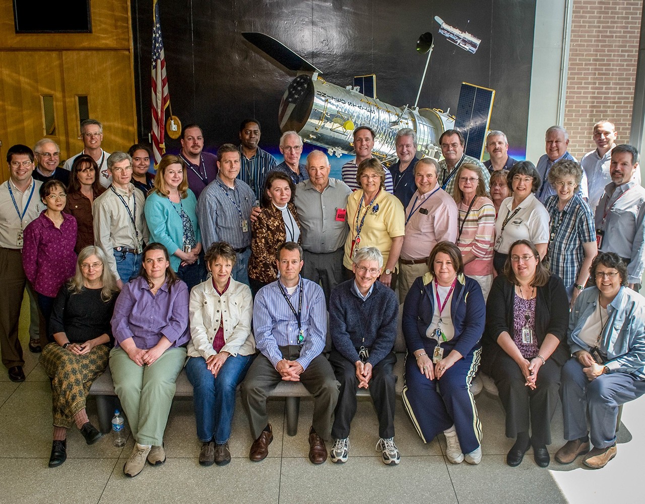 Apollo Astronaut Bill Anders Visits Hubble Control Center - NASA Science