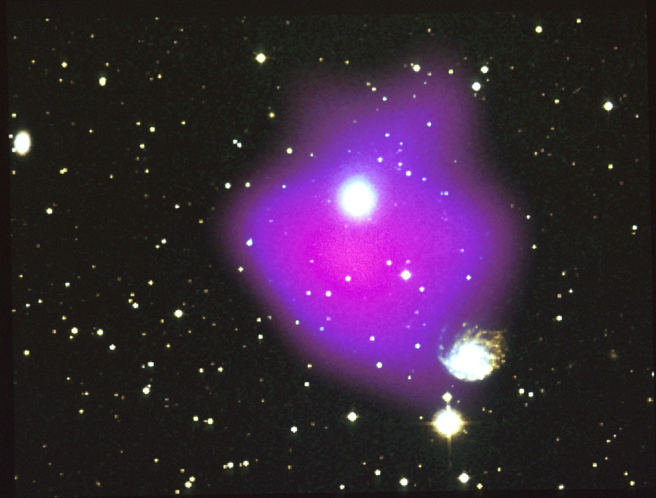 Dark Matter Found in a "Typical" Cluster of Galaxies - NASA Science