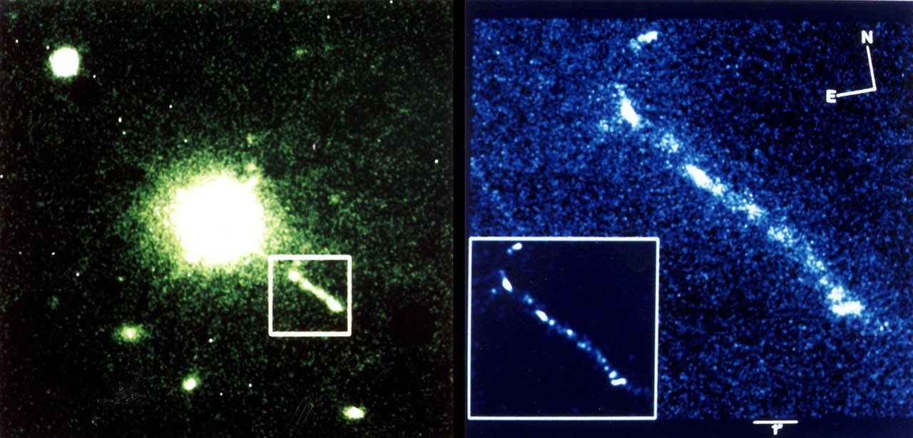 HST Snaps Optical Jet of Quasar 3c 273 - NASA Science