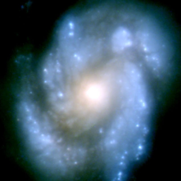Spiral Galaxy M100 - NASA Science
