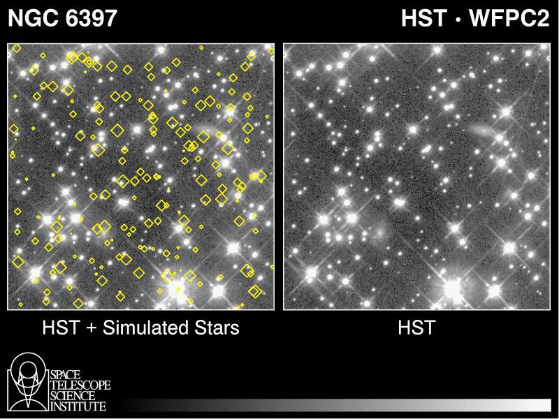 Search for Red Dwarf Stars in Globular Cluster NGC 6397 - NASA Science