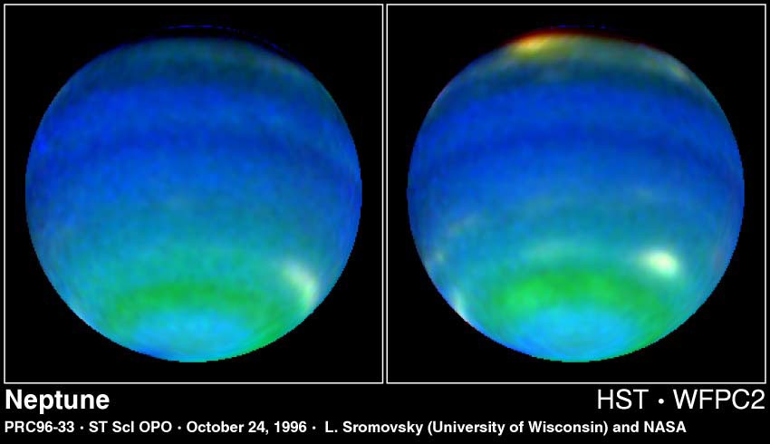 Hubble Makes Movie of Neptune's Rotation and Weather - NASA Science