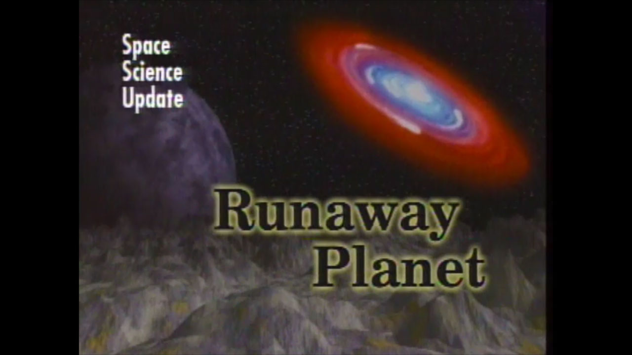Space Science Update: Hubble Sees Runaway Planet (Webcast) - NASA Science