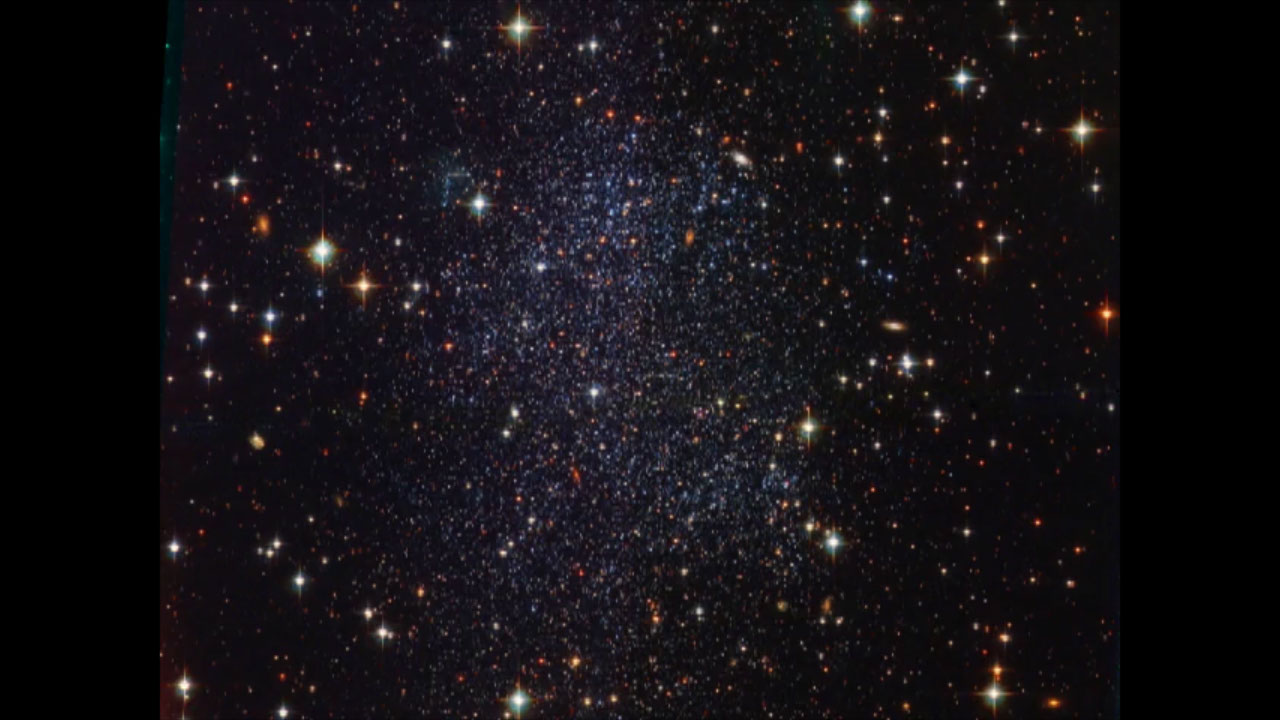 Sagittarius Dwarf Galaxy with Asteroid - NASA Science
